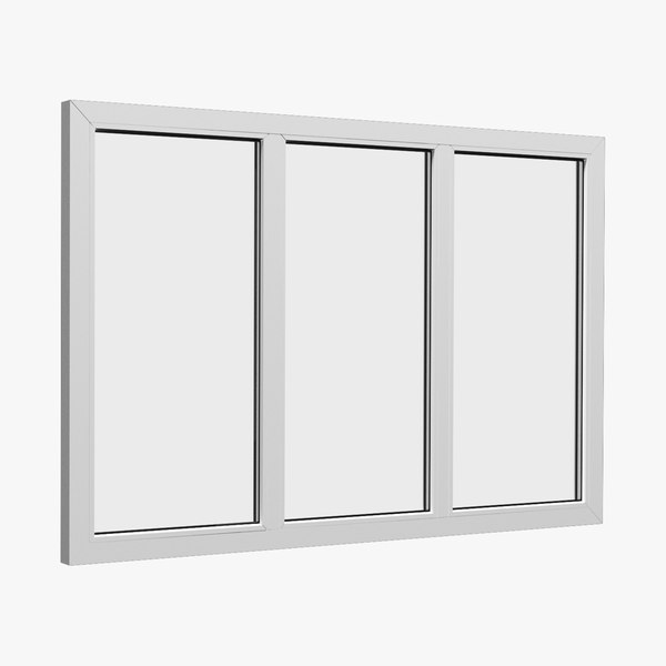 Window Fixed 3d Model Turbosquid 1679471