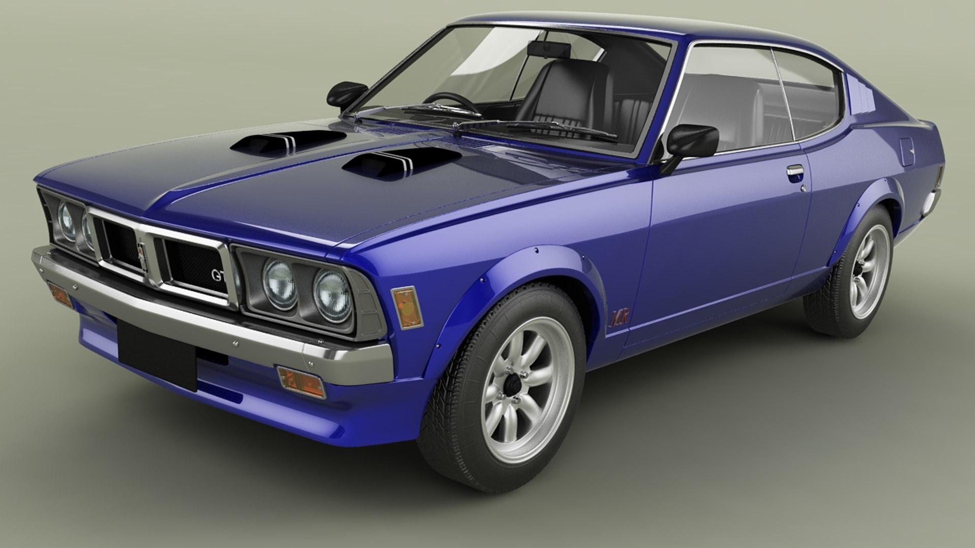 3D Mitsubishi Colt Galant GTO MR - TurboSquid 2219343