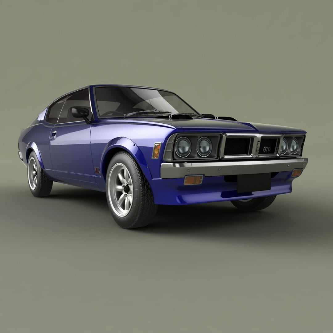 3D Mitsubishi Colt Galant GTO MR - TurboSquid 2219343