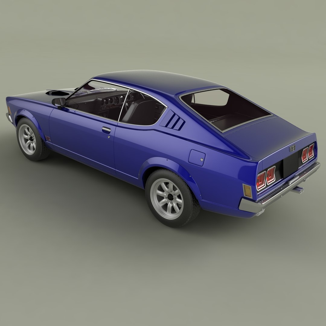 3D Mitsubishi Colt Galant GTO MR - TurboSquid 2219343