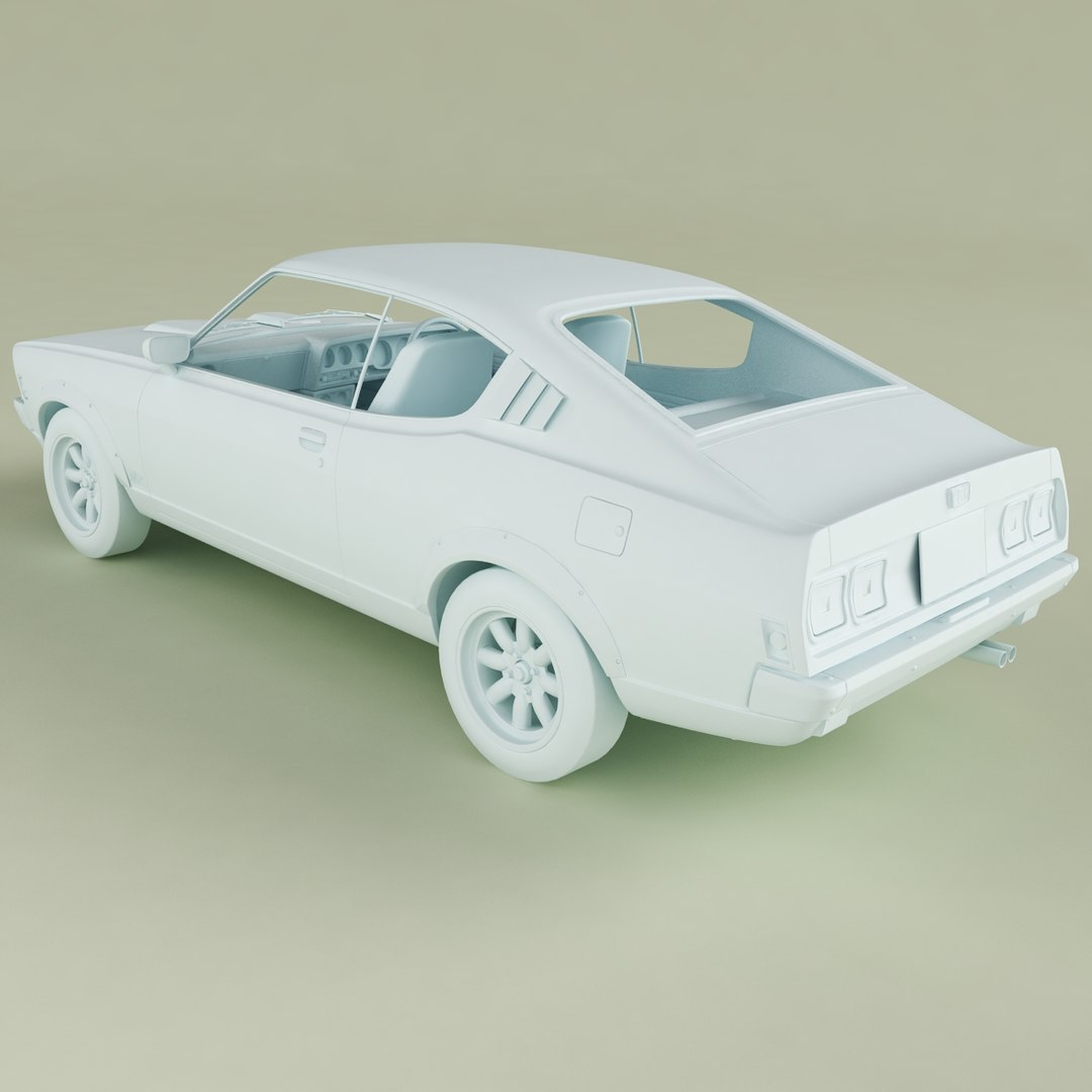 3D Mitsubishi Colt Galant GTO MR - TurboSquid 2219343