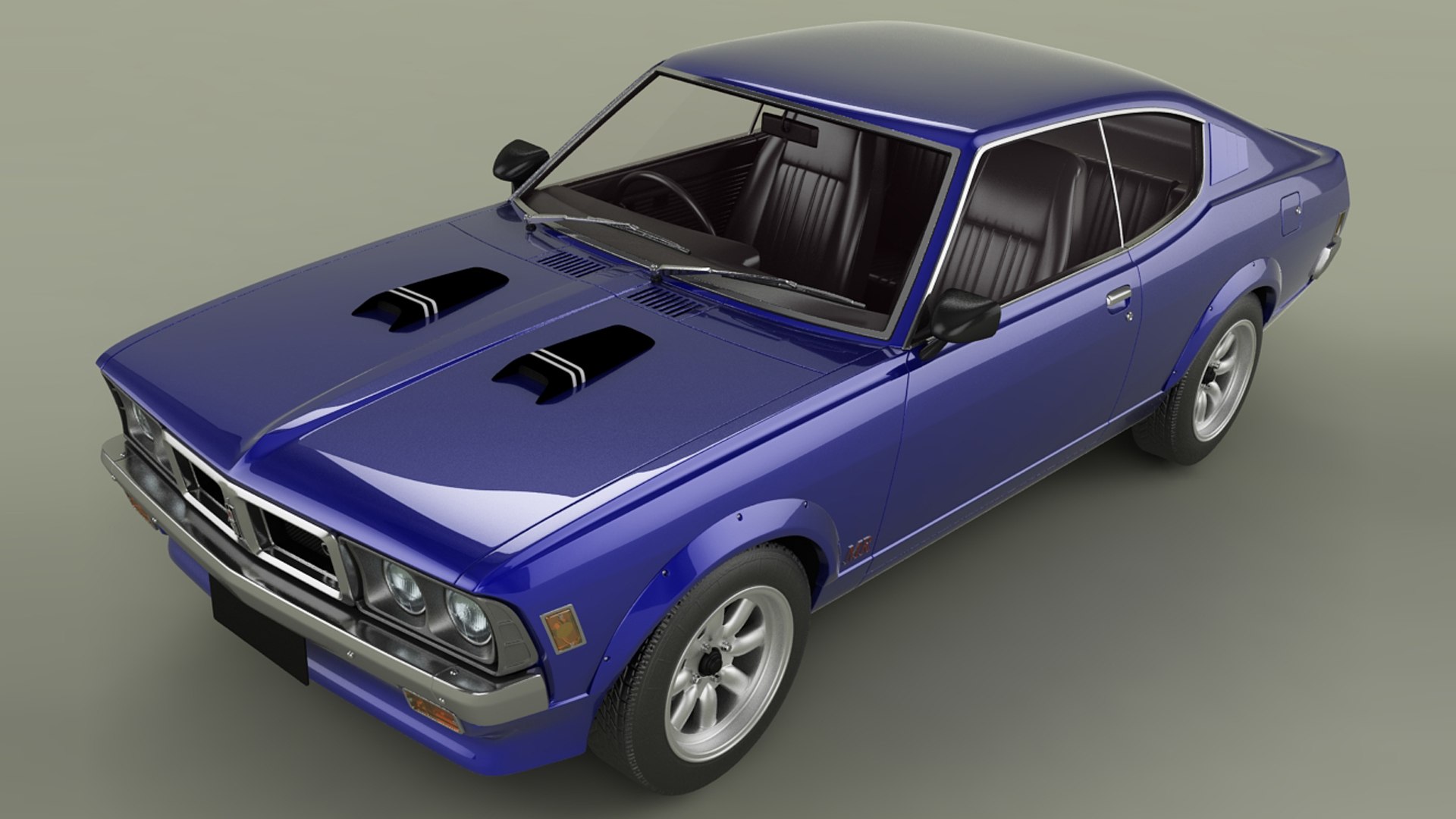 3D Mitsubishi Colt Galant GTO MR - TurboSquid 2219343