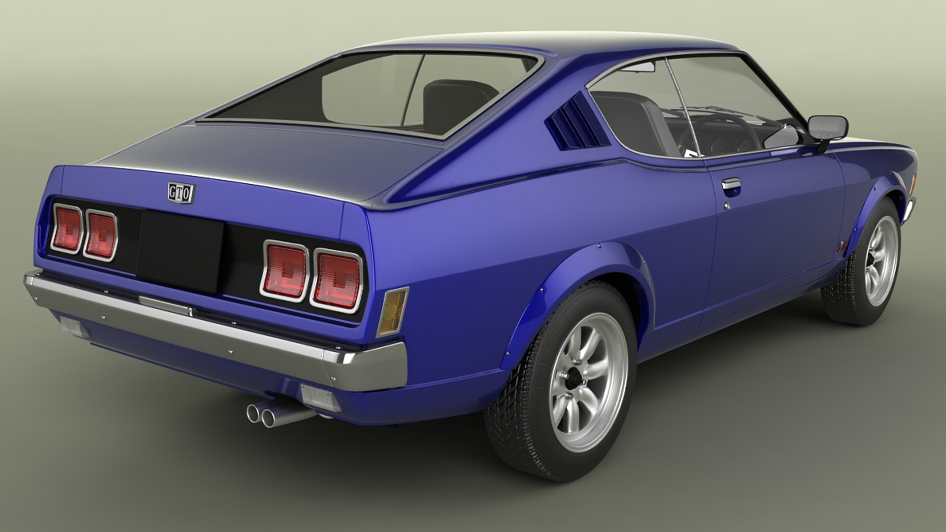 3D Mitsubishi Colt Galant GTO MR - TurboSquid 2219343