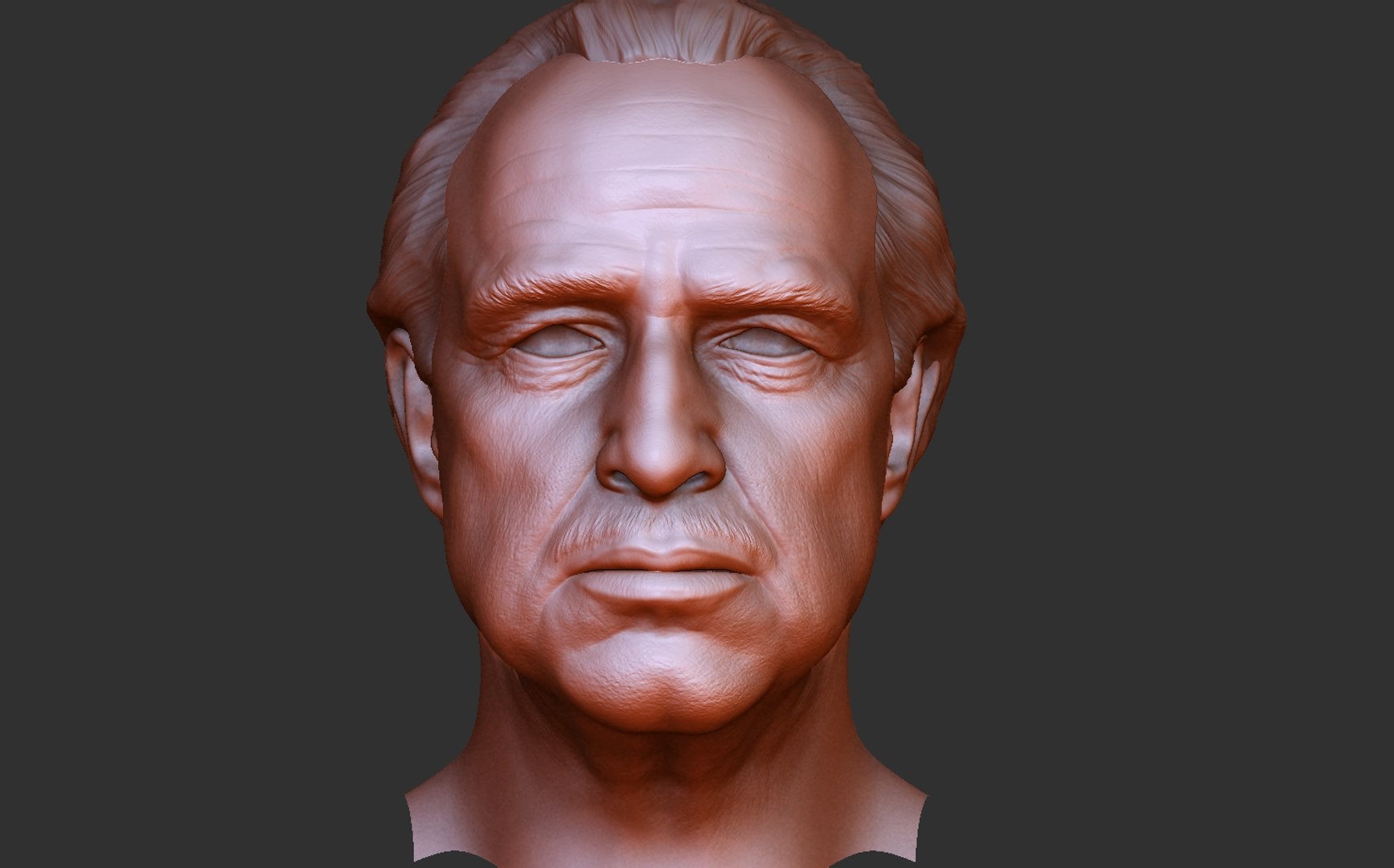 Vito Brando Head 3D Model - TurboSquid 1517817