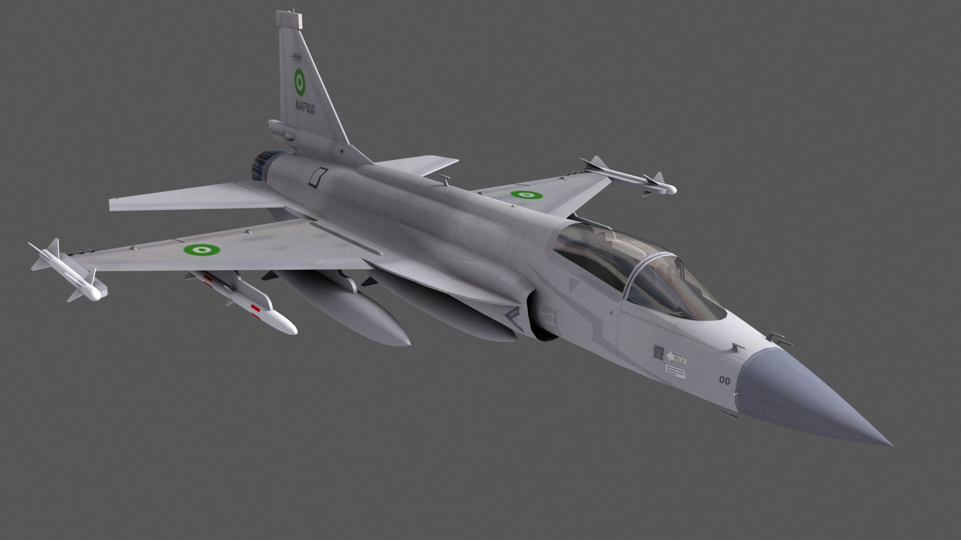 3D JF-17 Thunder N Model - TurboSquid 1738801