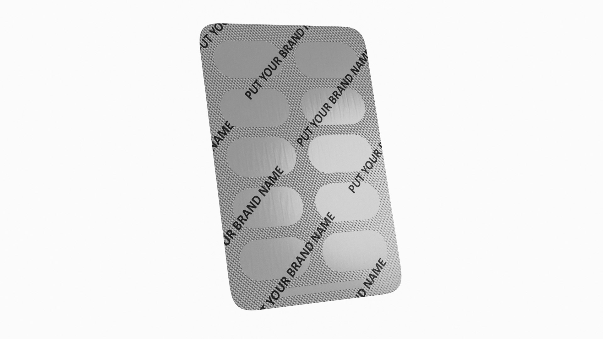 Blister Pills Pack 04 3D Model - TurboSquid 2164698