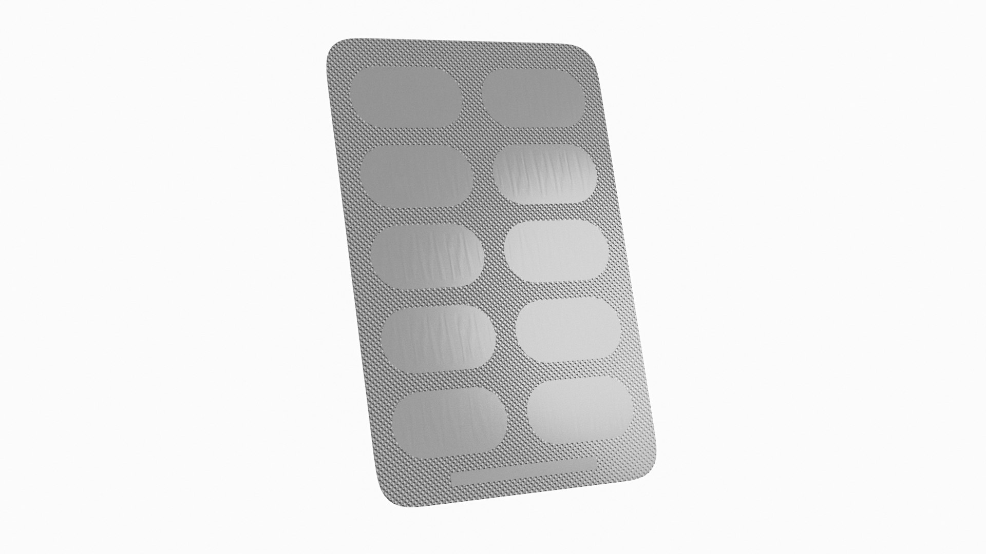 Blister Pills Pack 04 3D Model - TurboSquid 2164698