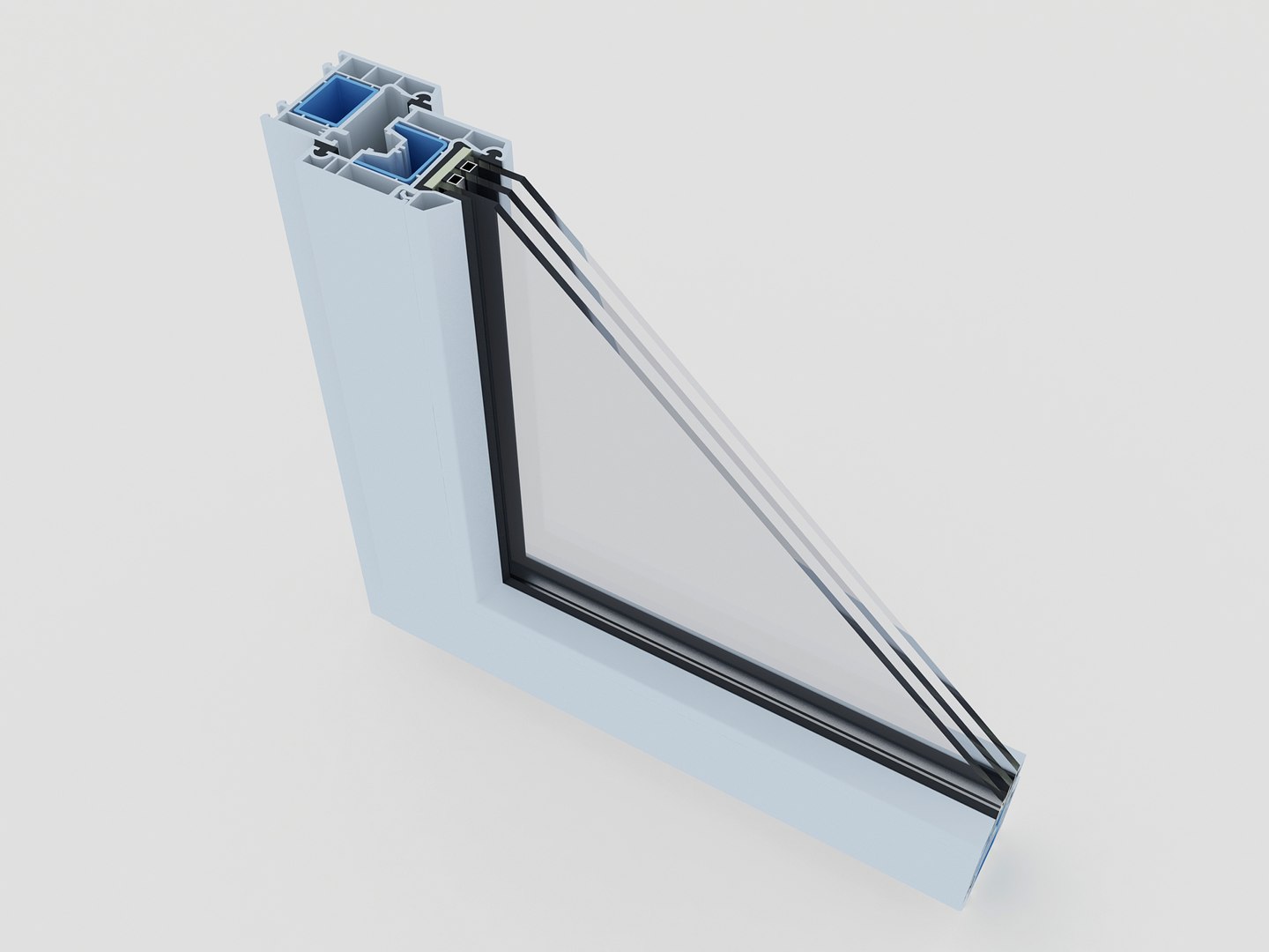 Window Profile In The Section Model - TurboSquid 1744610