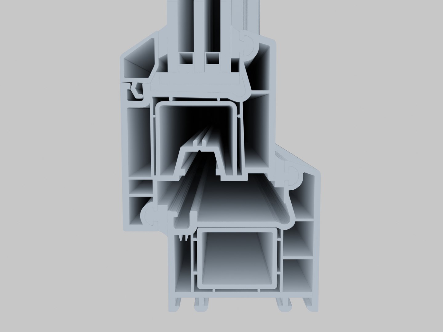 Window Profile In The Section Model - TurboSquid 1744610