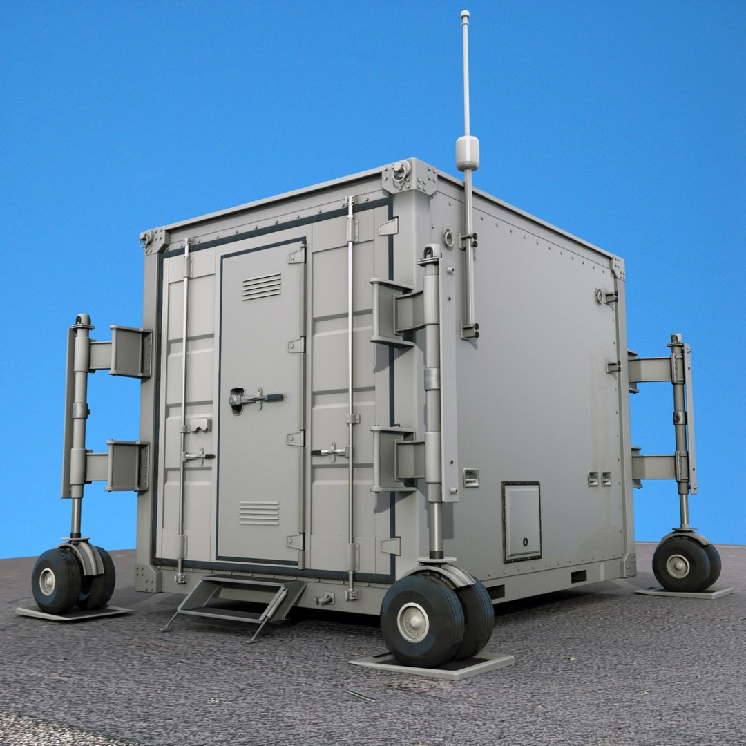 3D uav control containers - TurboSquid 1174348