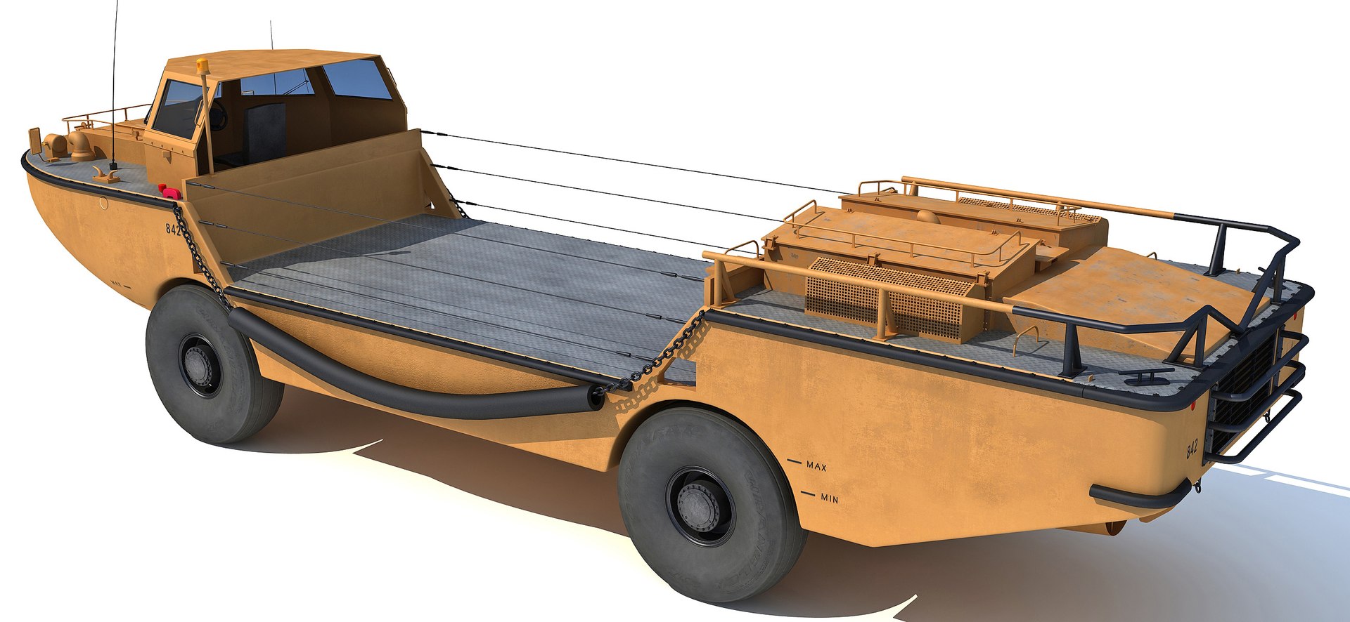 Larc-v Amphibious Army Vehicle Max