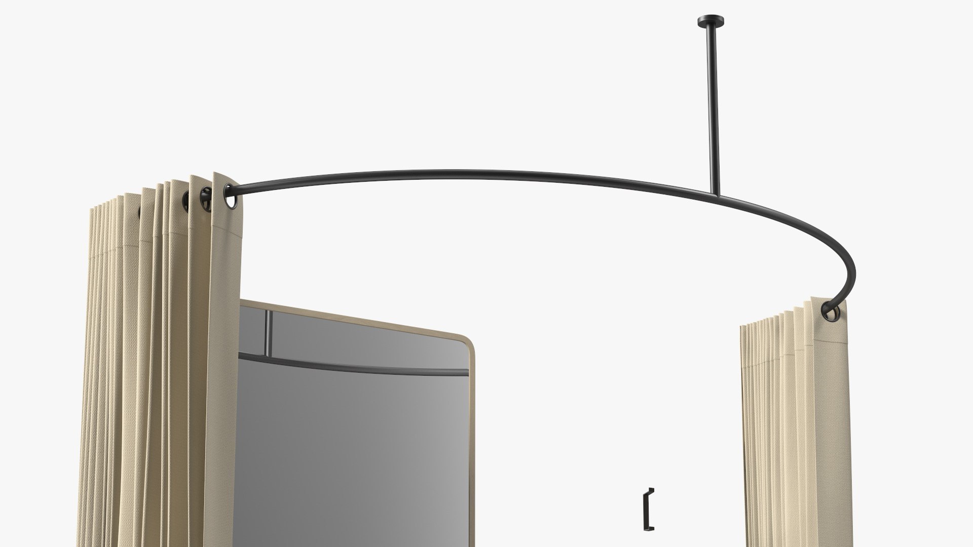 3D Open Fitting Room Modern - TurboSquid 2056237