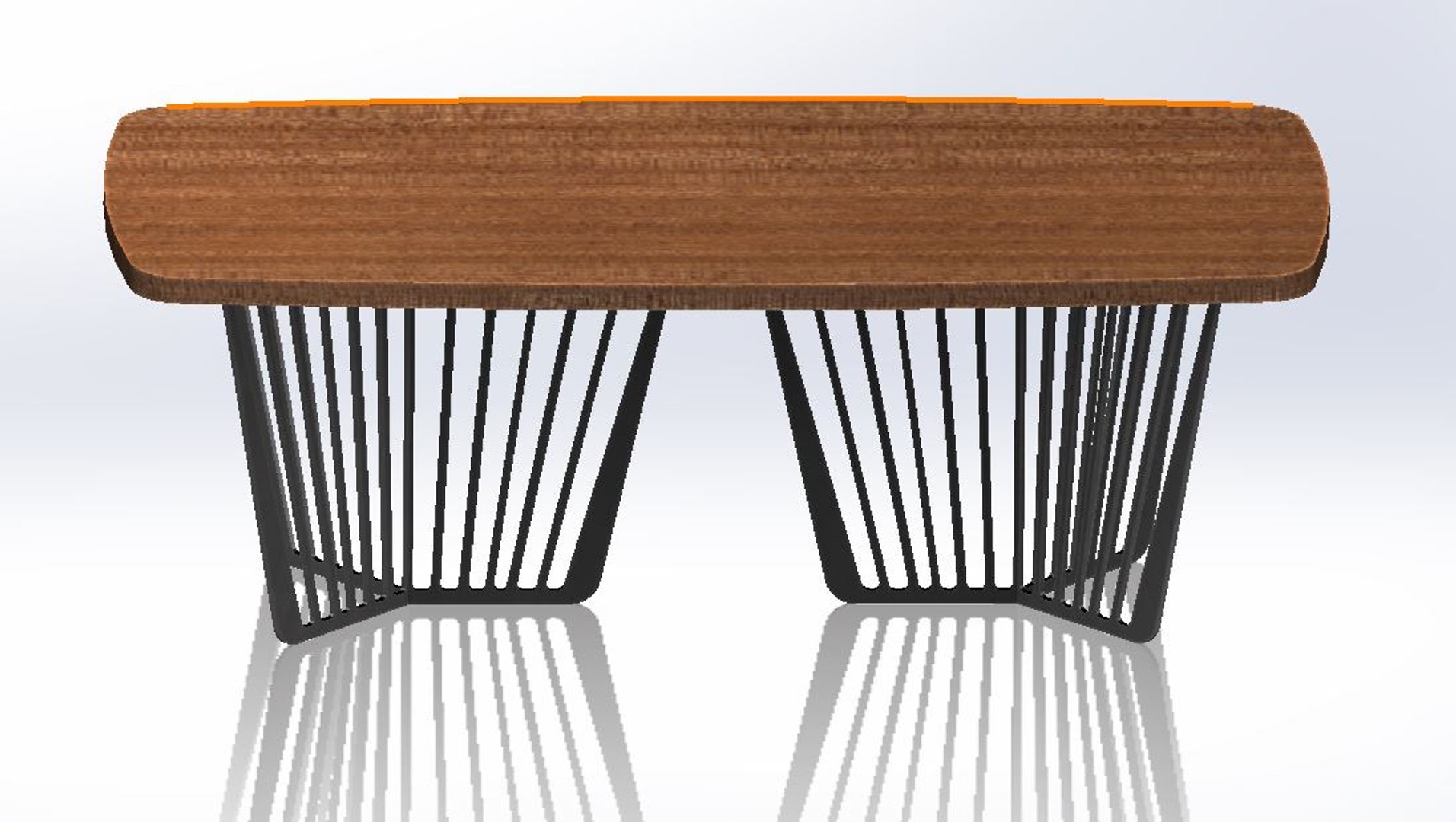 Wood Table Model - TurboSquid 1252091