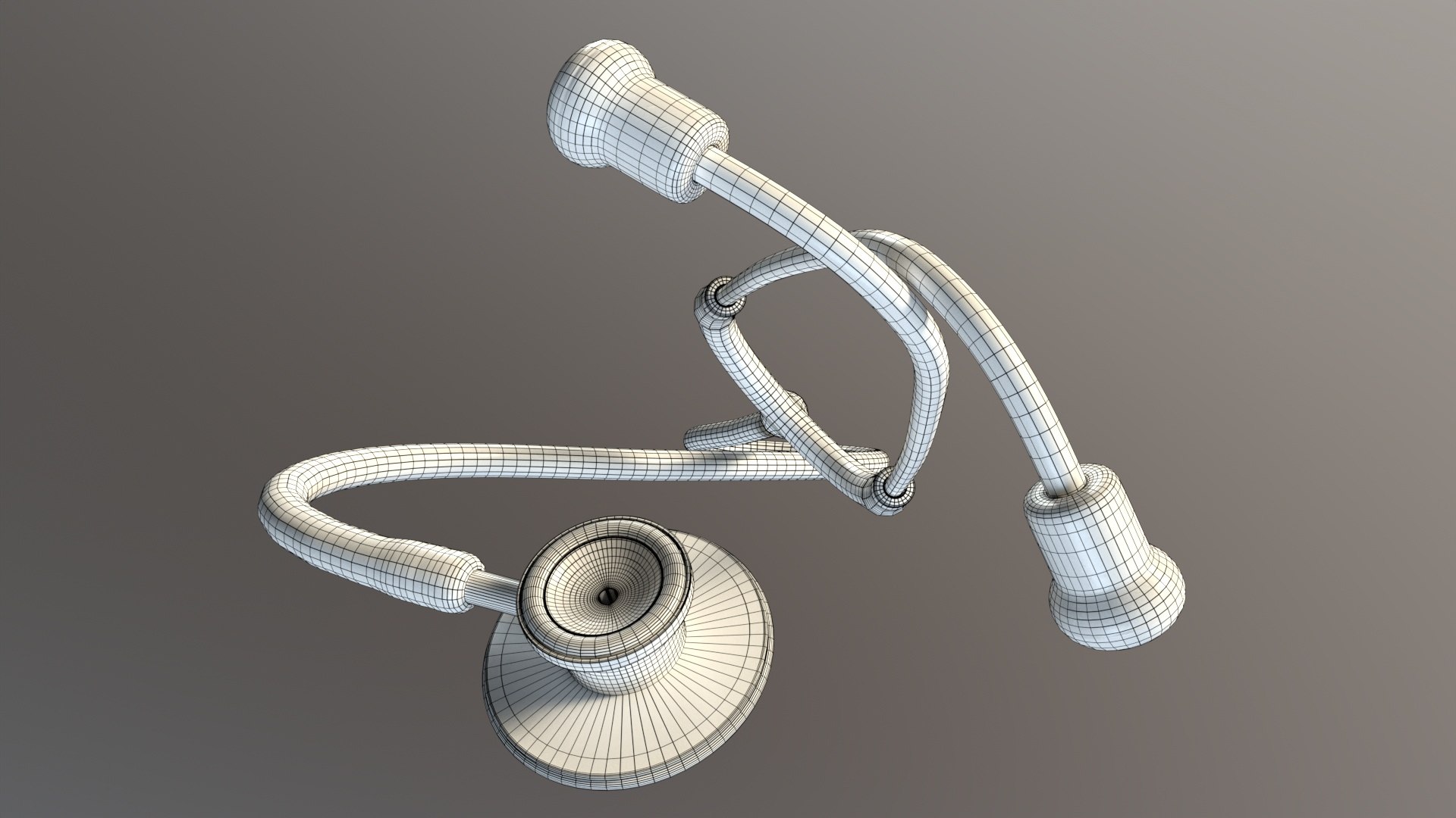 Stethoscope 3D Model - TurboSquid 2294336