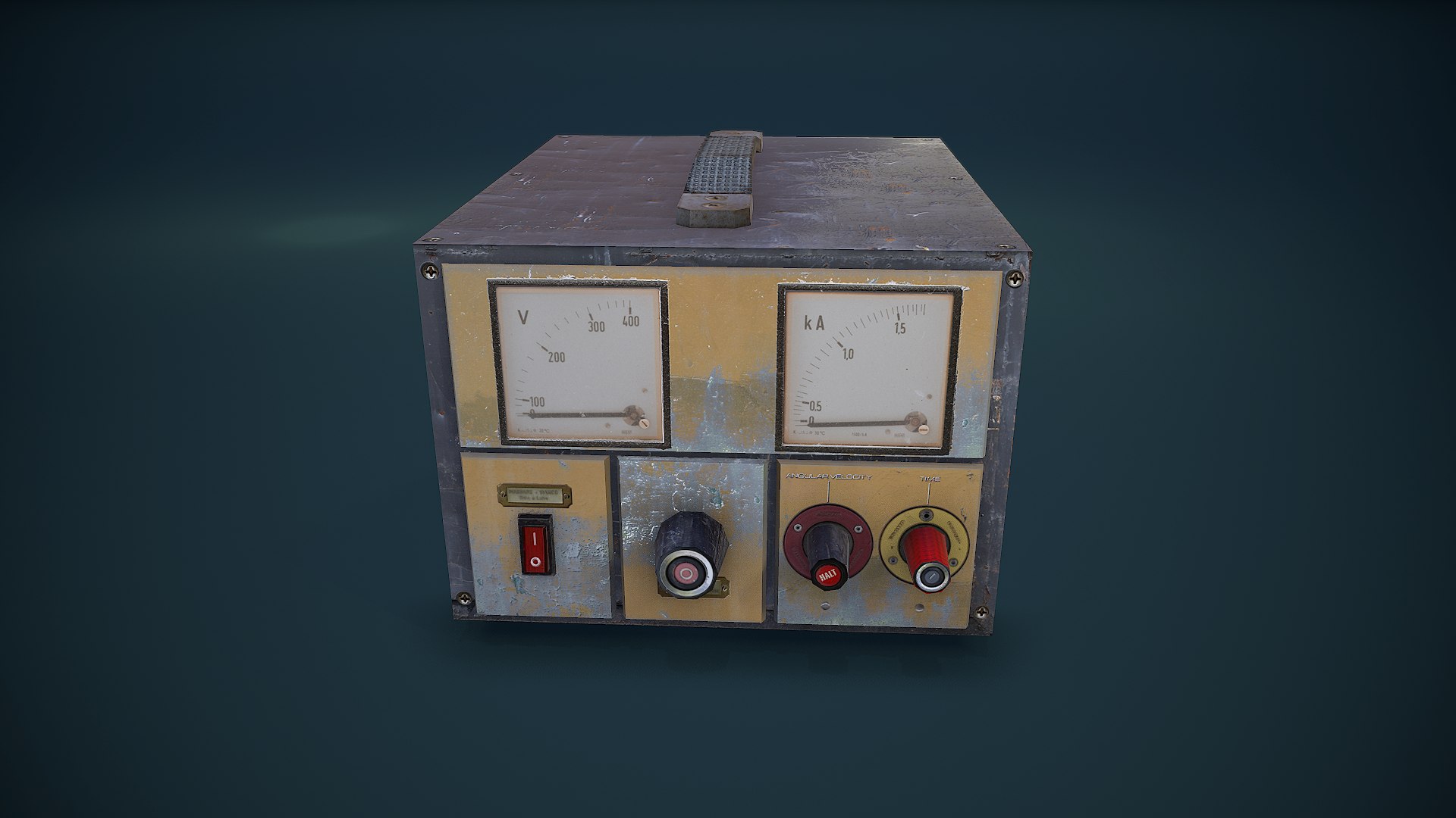 Ammeter 3D Model - TurboSquid 1259318