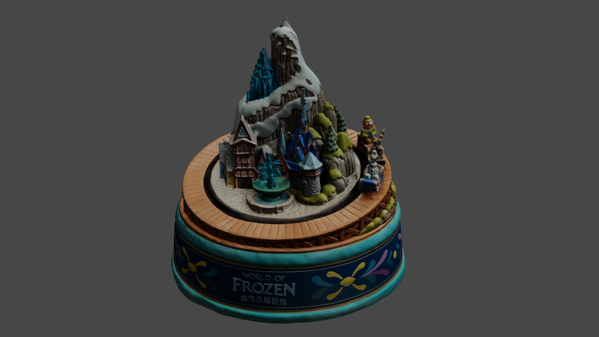 3D Model Of Arendelle The City From Frozen 3D Model - TurboSquid 2185329