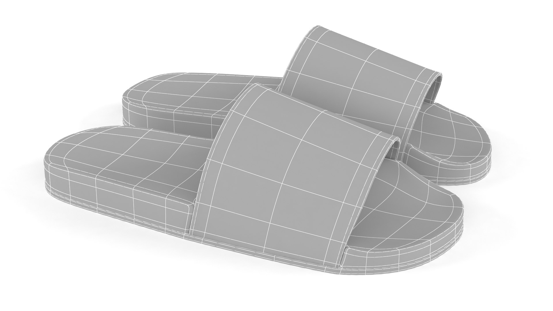 Slippers 3D Model - TurboSquid 1870487