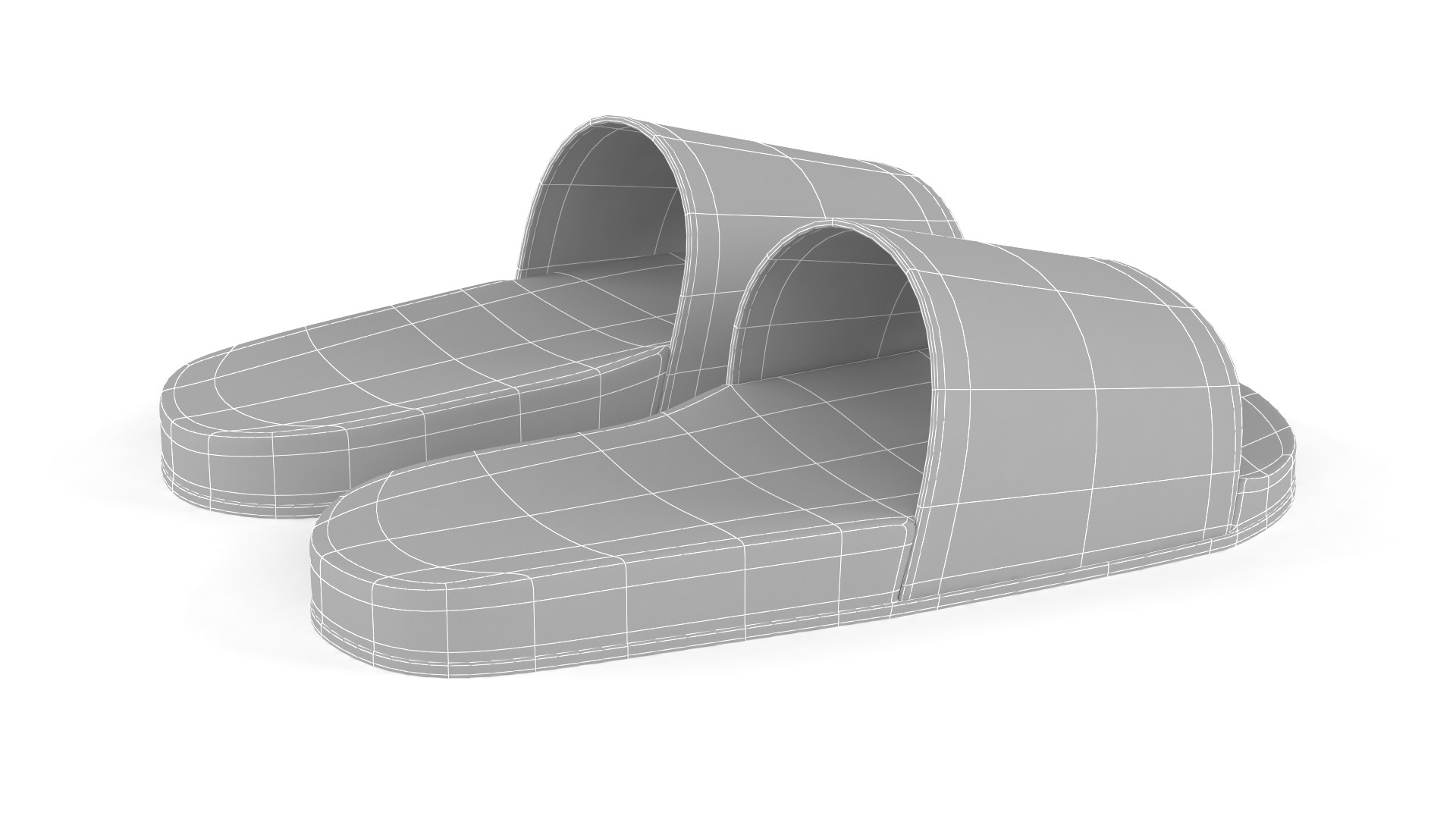 Slippers 3D Model - TurboSquid 1870487