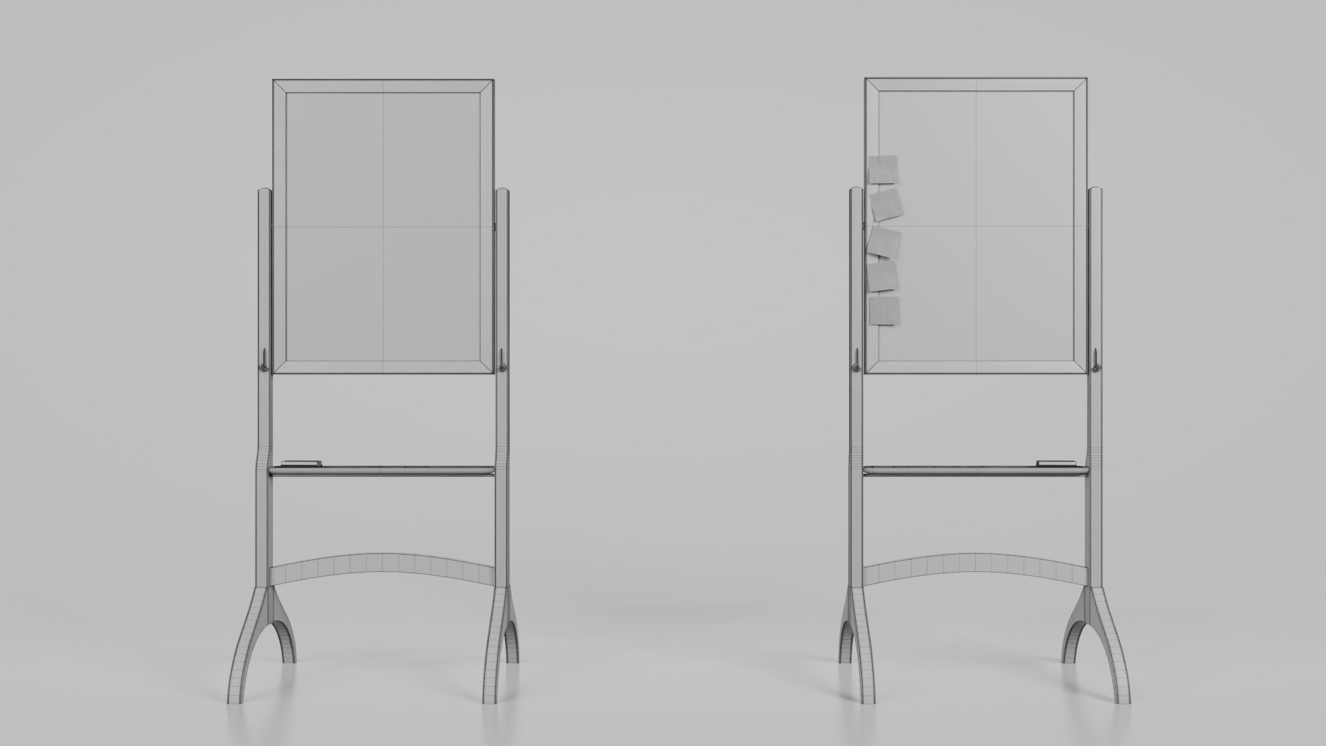 Complete Dual-Sided Chalkboards - Customizable Writing Board Collection ...