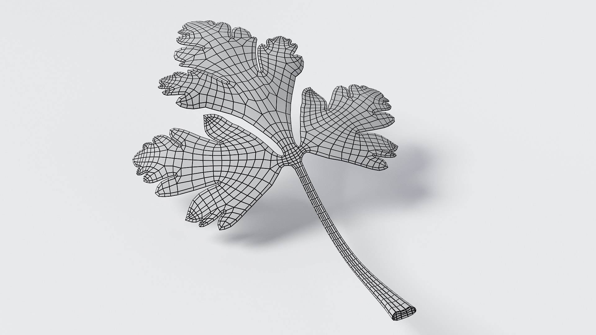 3D Cartoon Parsley Model - TurboSquid 2070398