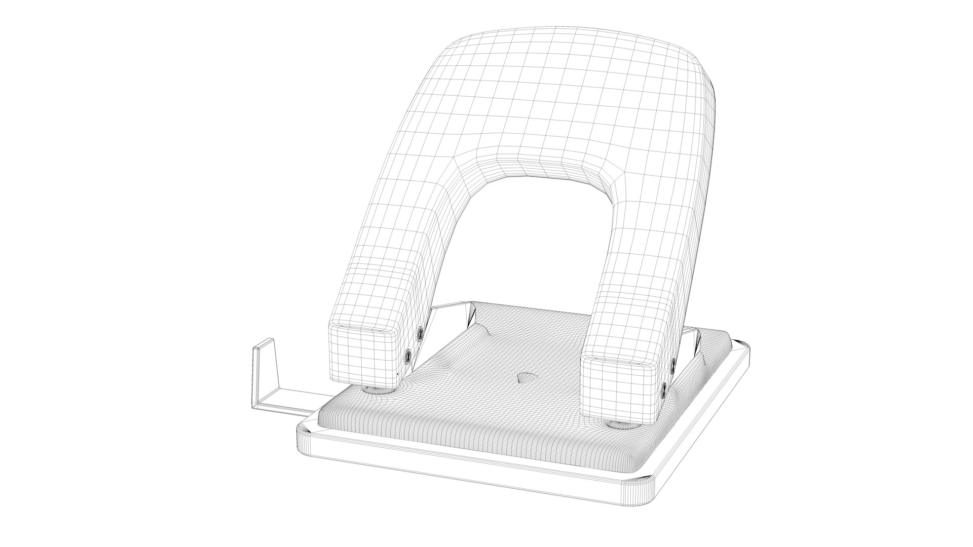 Hole puncher 3D model - TurboSquid 1909283