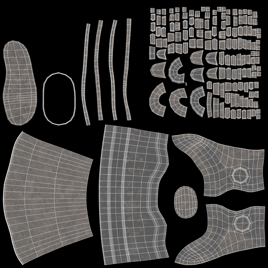 3D protective suit 2 model - TurboSquid 1605380