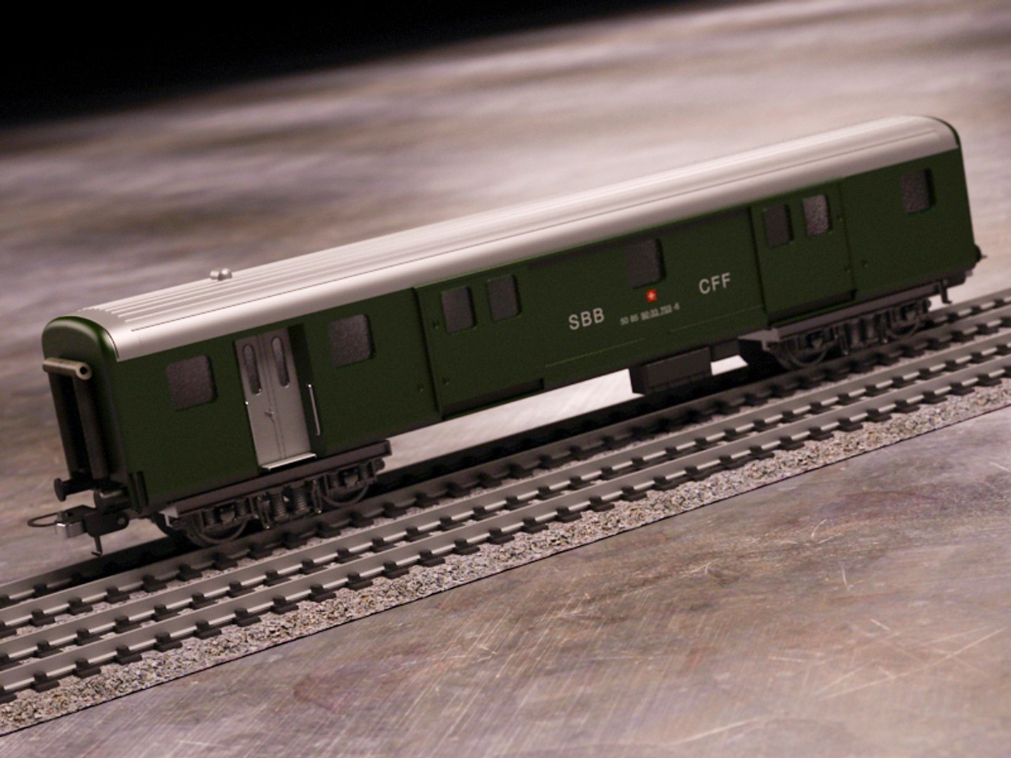 3d Train Sbb Cff