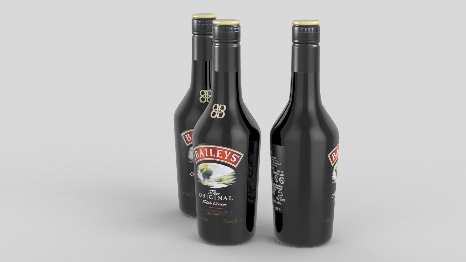 Baileys Irish Cream Model - TurboSquid 1186004