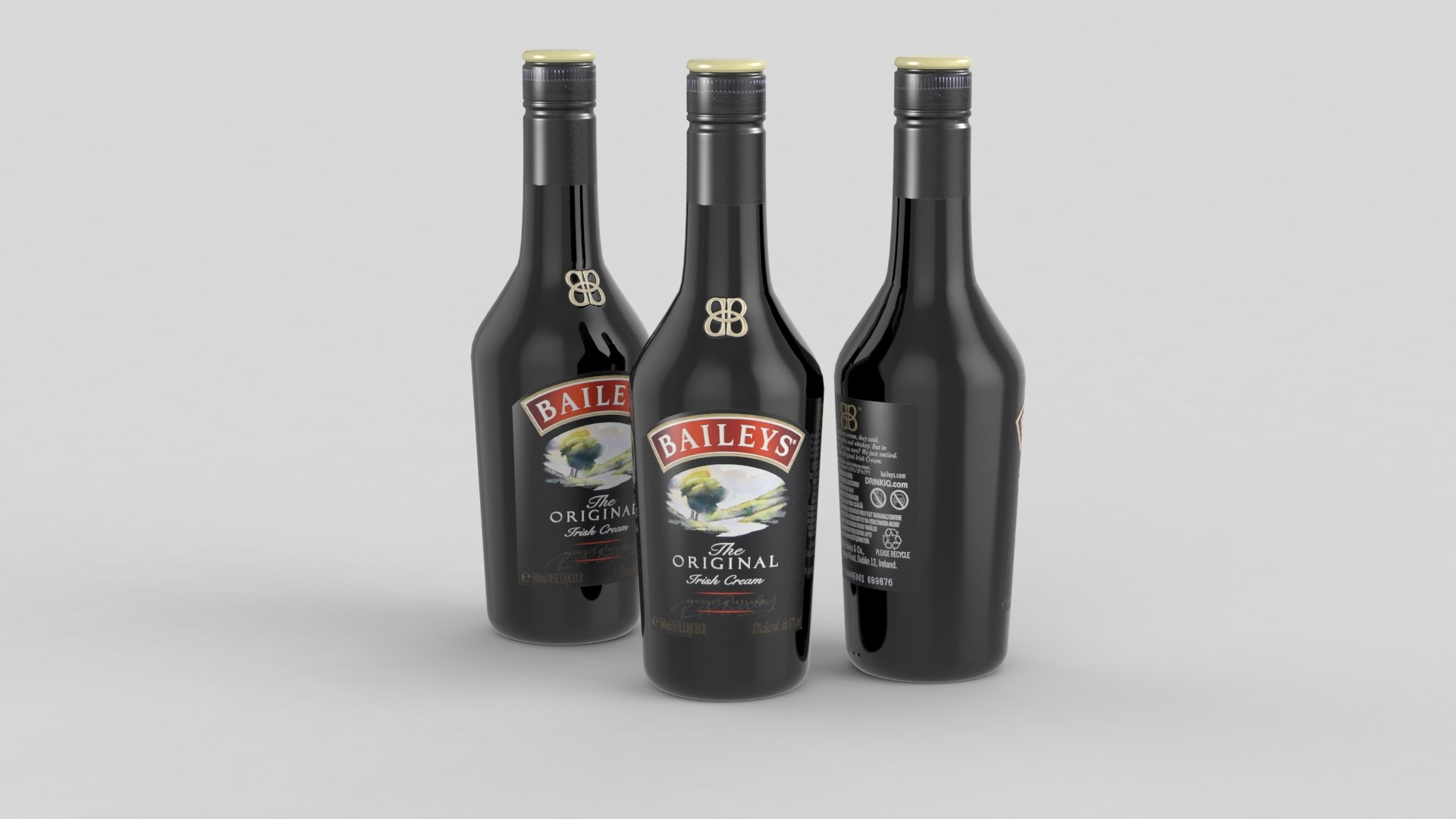 Baileys Irish Cream Model - TurboSquid 1186004