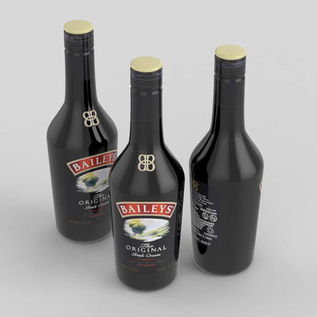 Baileys Irish Cream Model - TurboSquid 1186004
