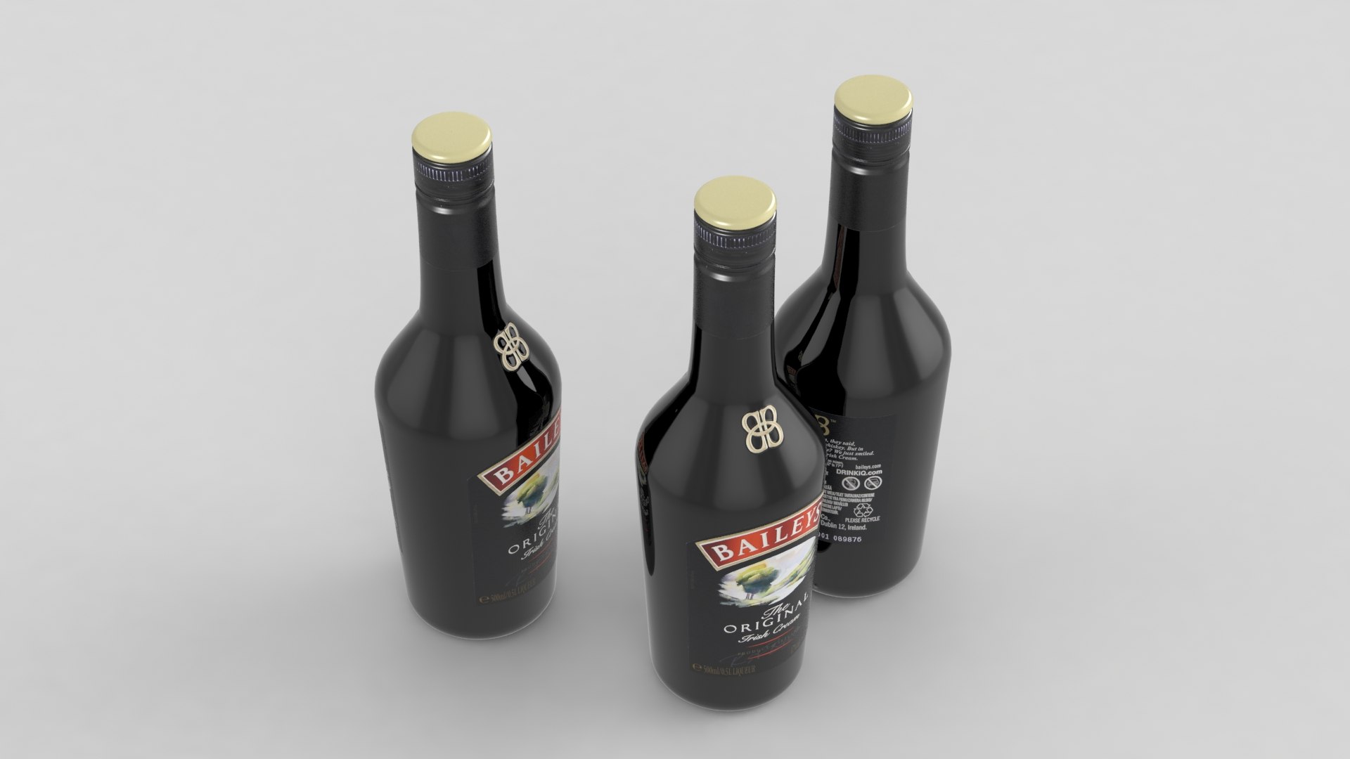 Baileys Irish Cream Model - TurboSquid 1186004