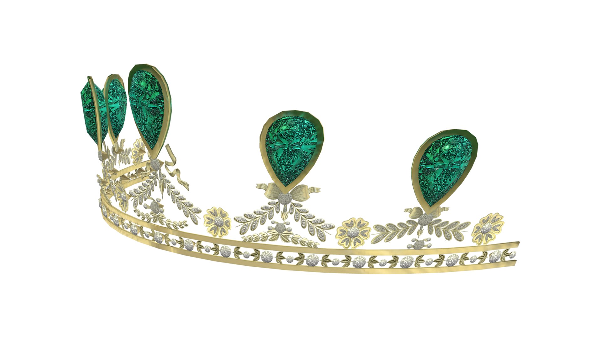 Princess Crown 3D model - TurboSquid 1858234