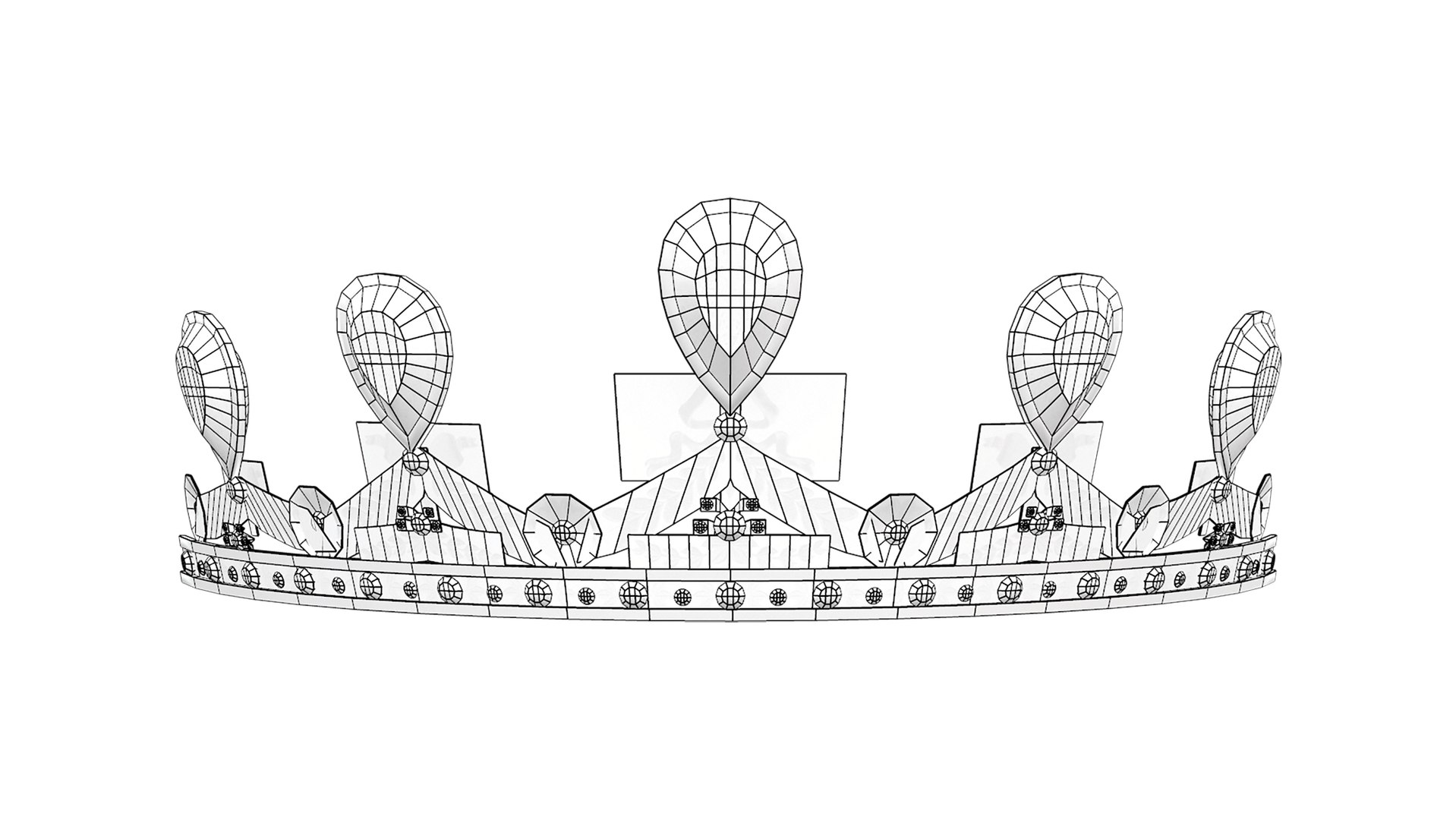 Princess Crown 3D model - TurboSquid 1858234