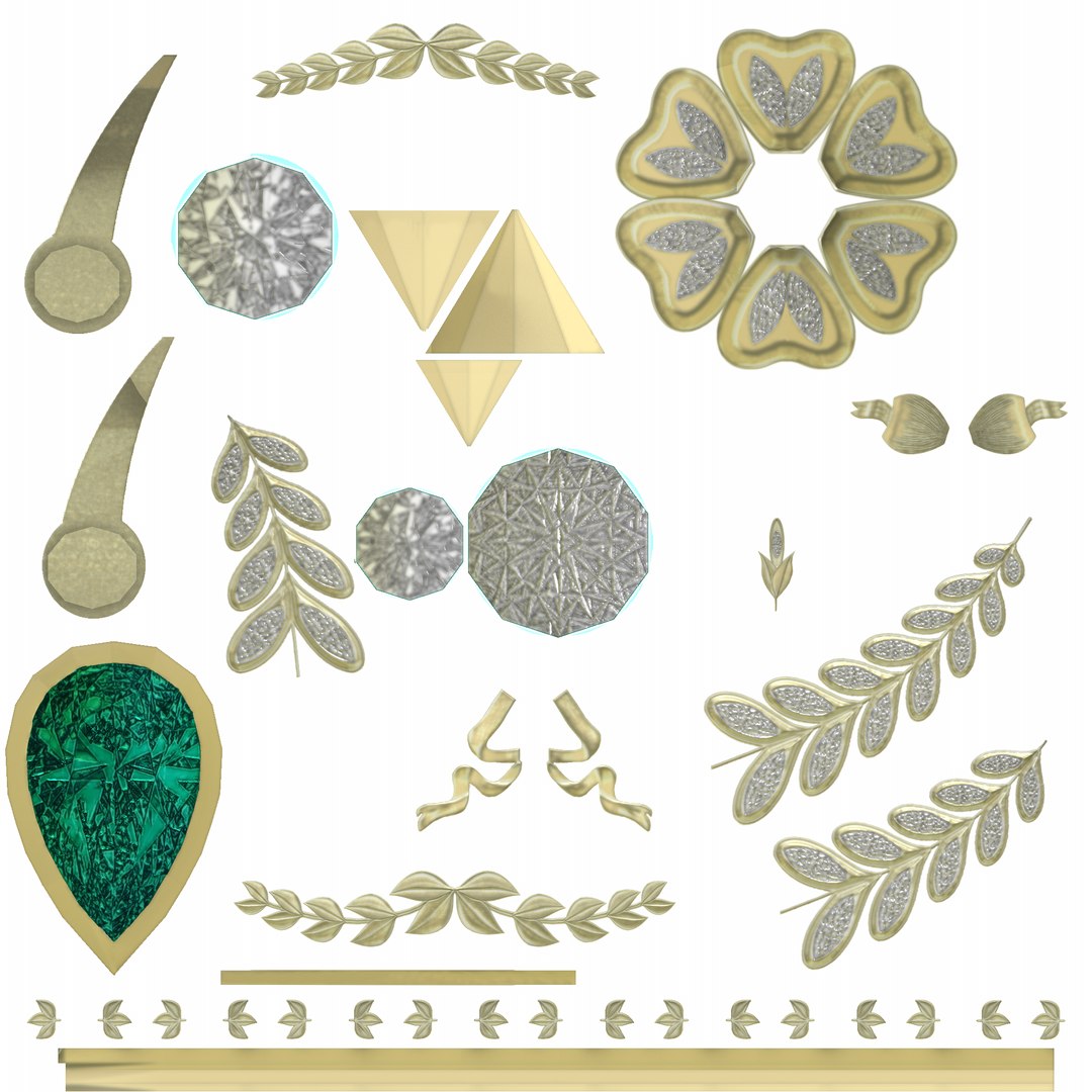 Princess Crown 3D model - TurboSquid 1858234