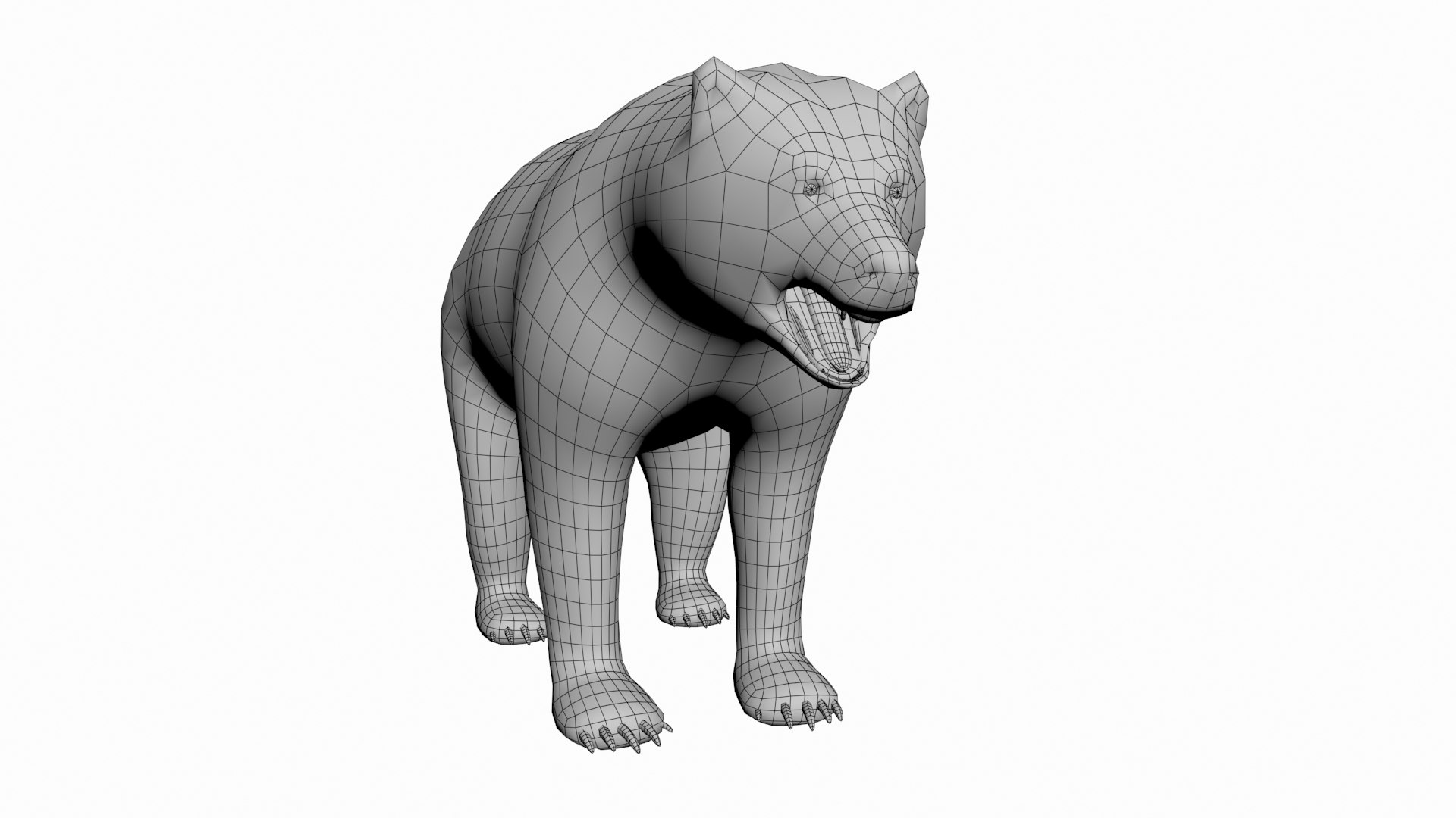 Bear Base Model 3D Model - TurboSquid 1782281