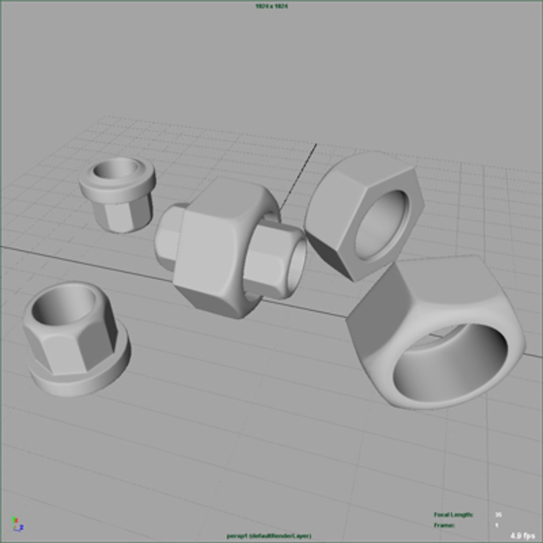 union fitting 3d model