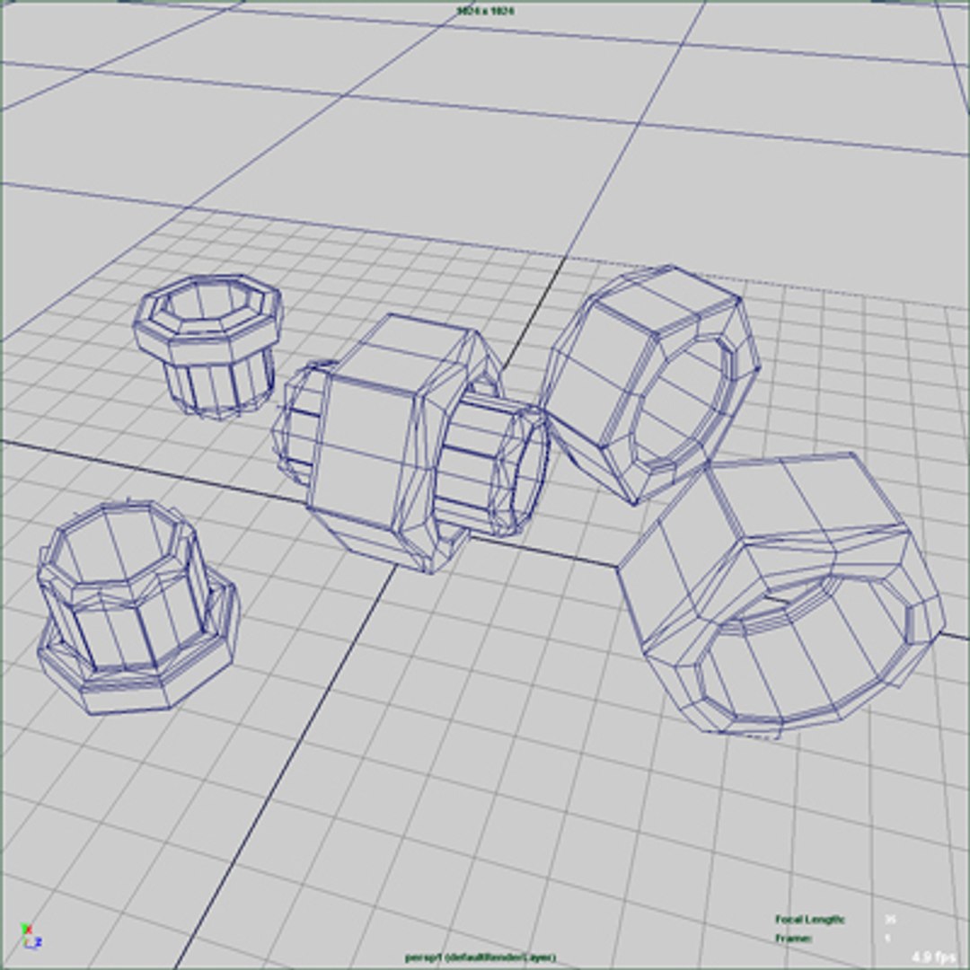 union fitting 3d model