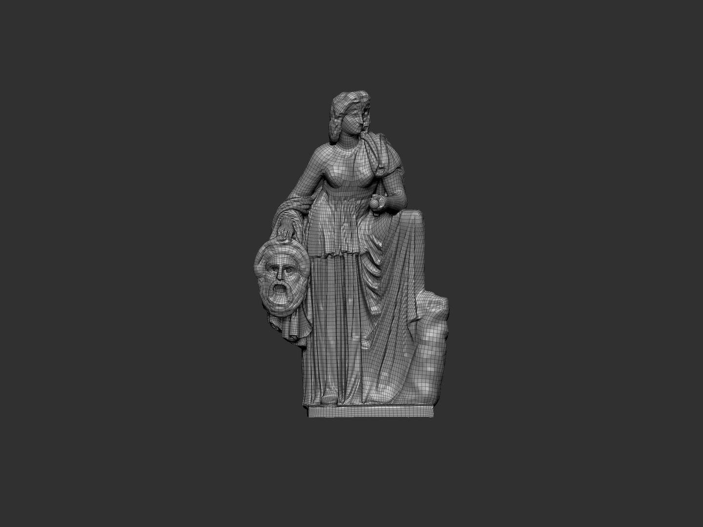 3D Athena Ancient Sculpture 2 Model - TurboSquid 2244091
