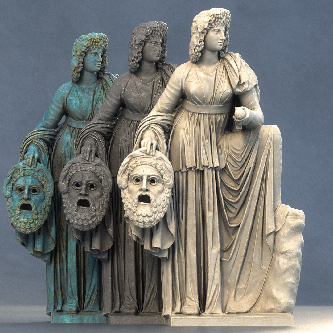 3D Athena Ancient Sculpture 2 Model - TurboSquid 2244091