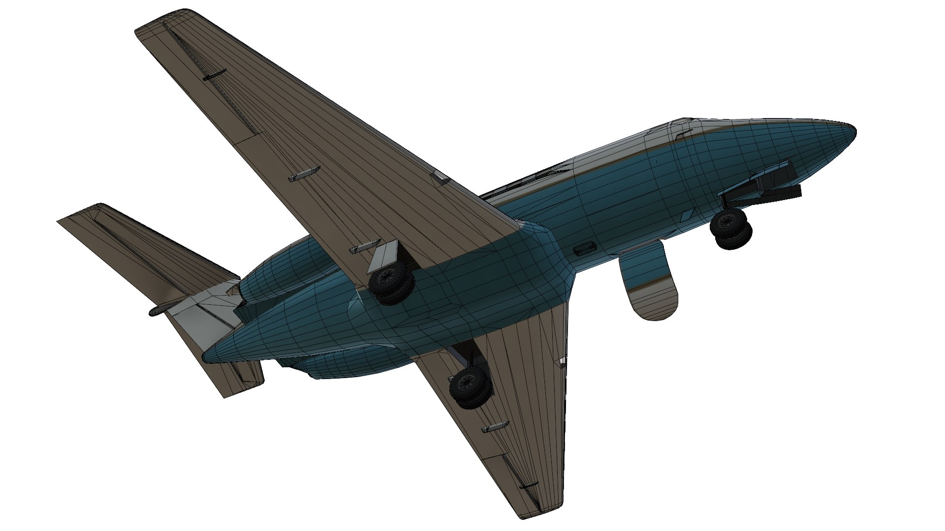 Raytheon Hawker 3D Model - TurboSquid 2337124