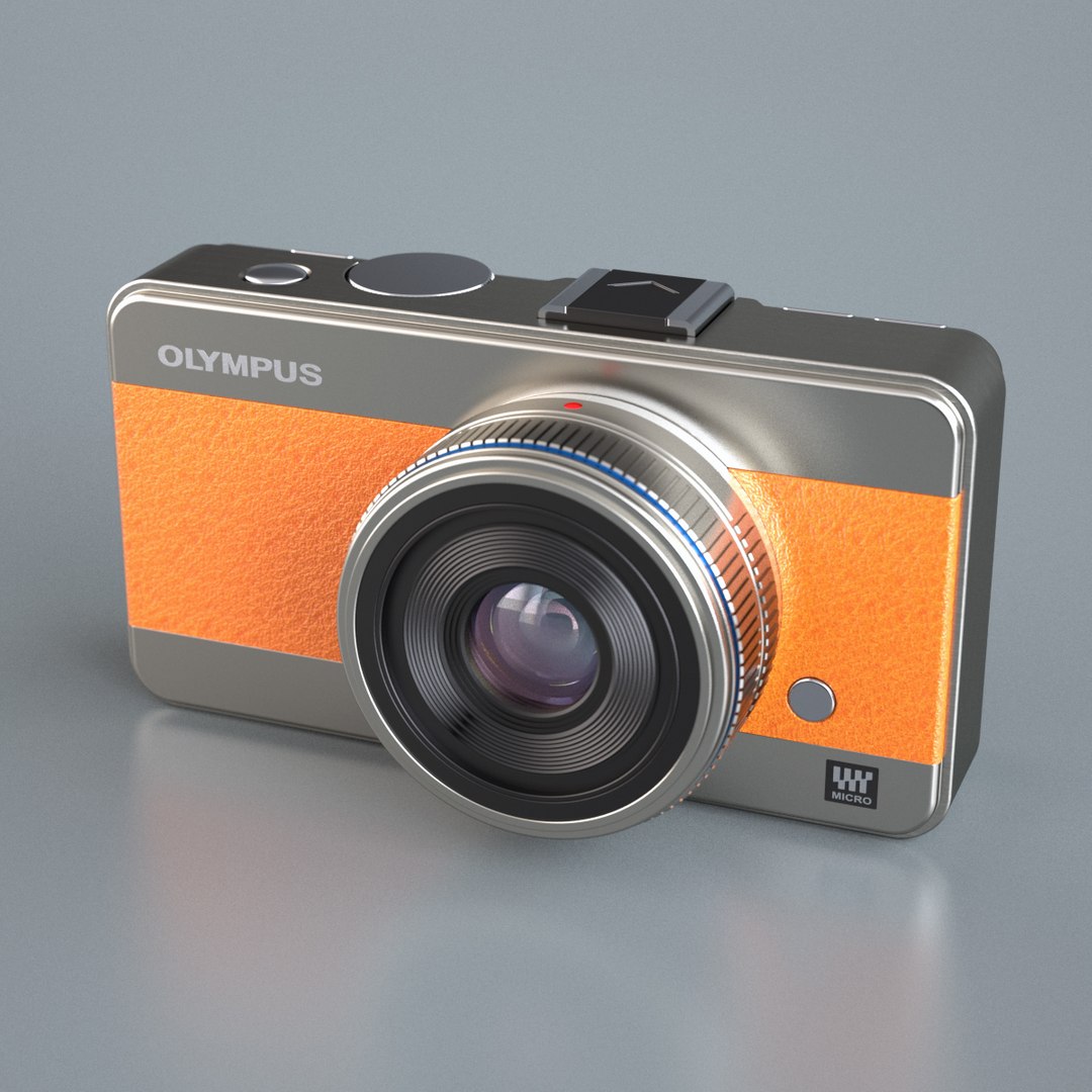 photoreal camera olympus concept 3d max