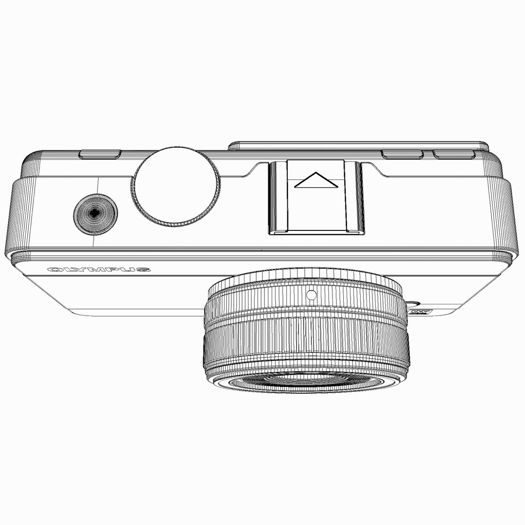 photoreal camera olympus concept 3d max