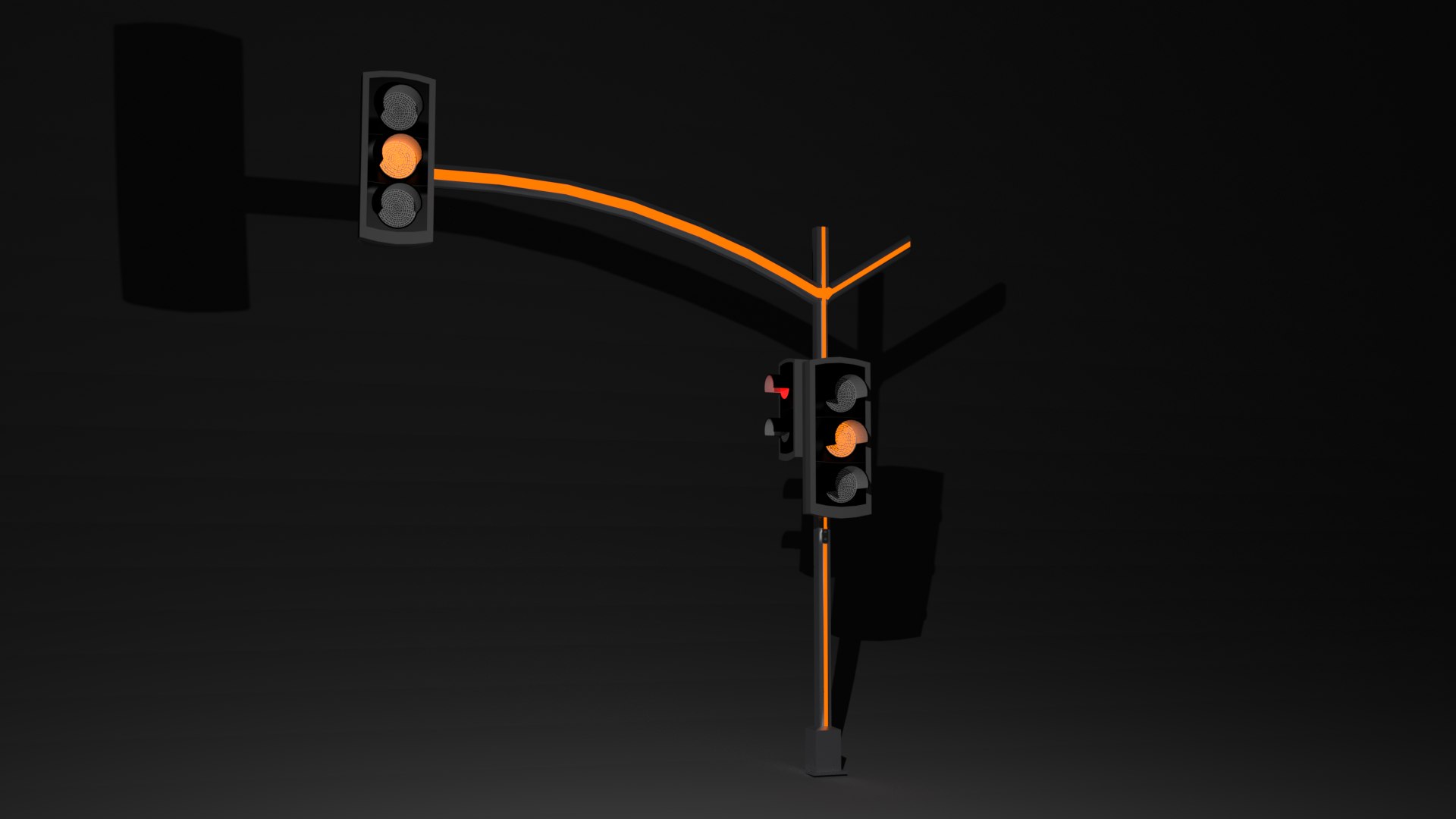 3D Traffic Light - TurboSquid 1380079
