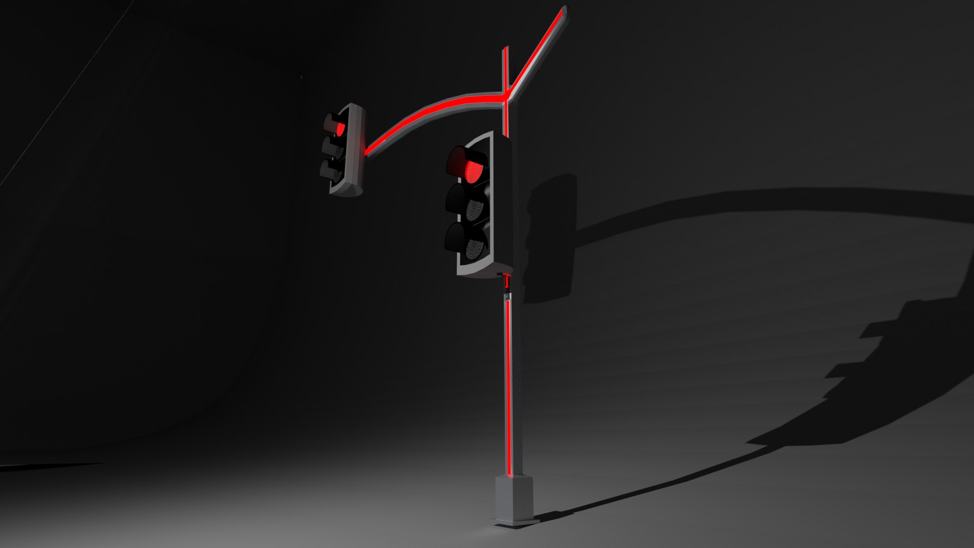 3D Traffic Light - TurboSquid 1380079