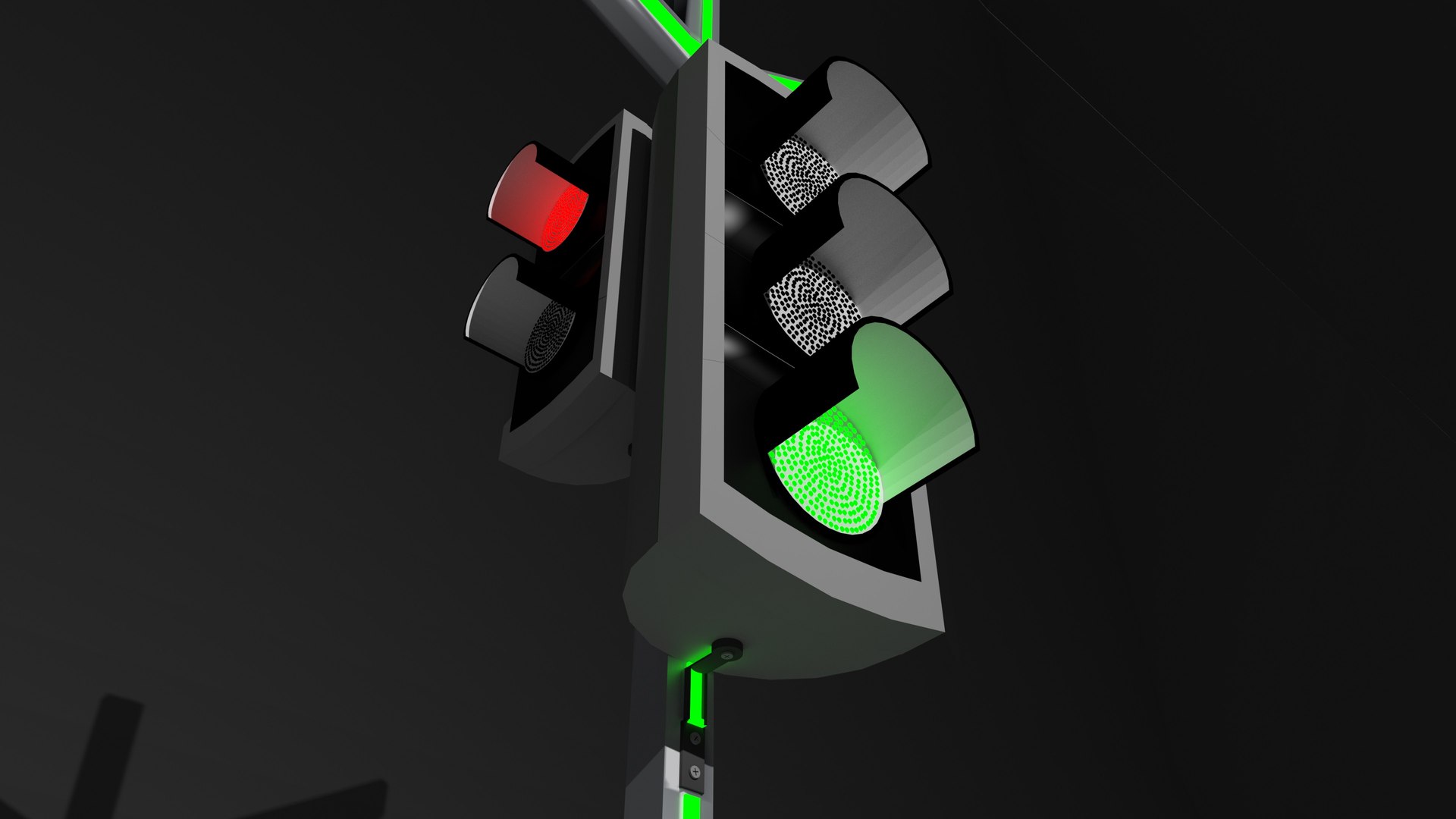 3D Traffic Light - TurboSquid 1380079