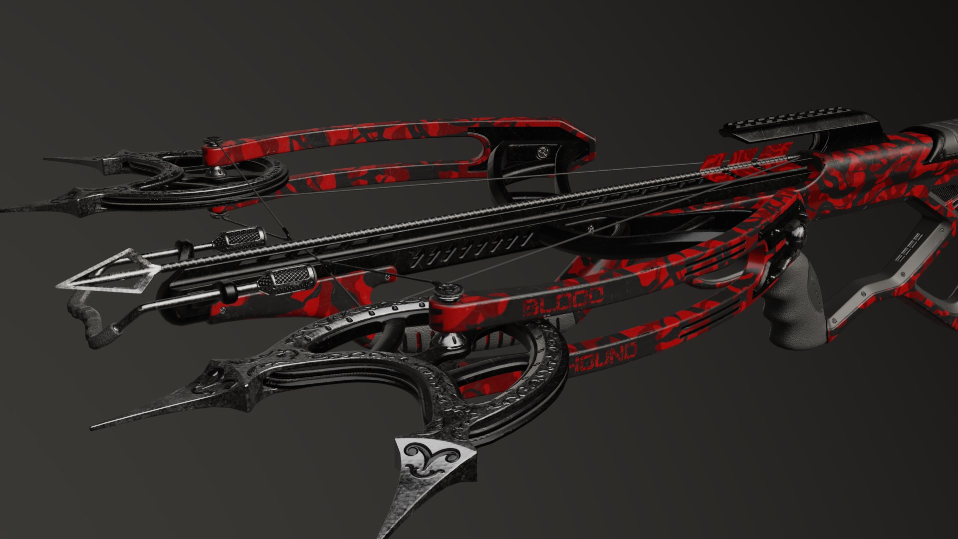 Crossbow 3D Model - TurboSquid 1362064