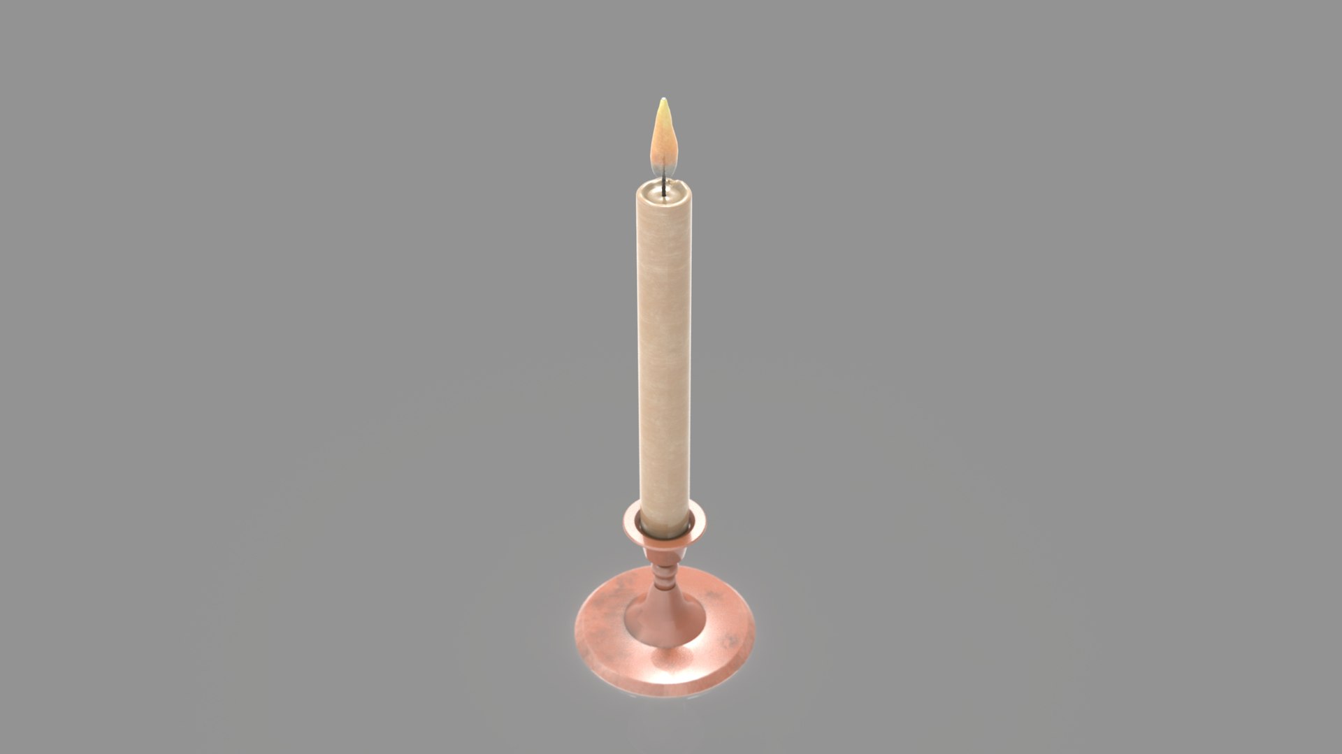 3D Candle 1 model - TurboSquid 1812134