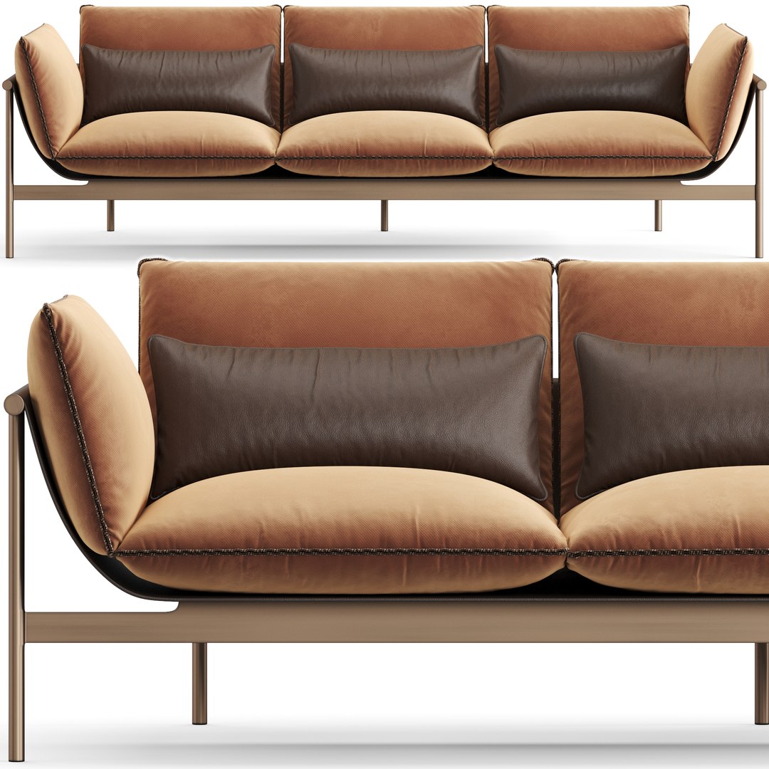 3D Fendi Casa Totu Sofa - TurboSquid 2066907