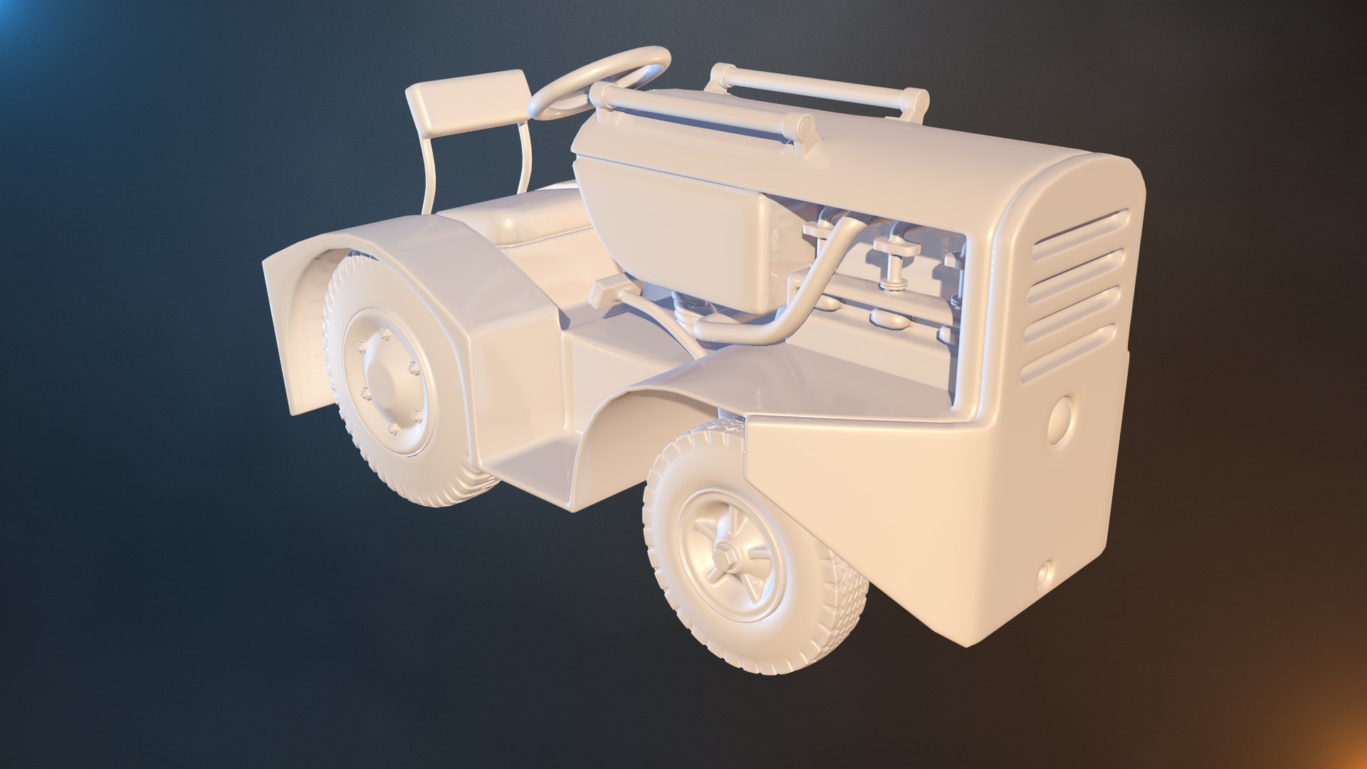 Auto Tug Vehicle 3D - TurboSquid 1810515
