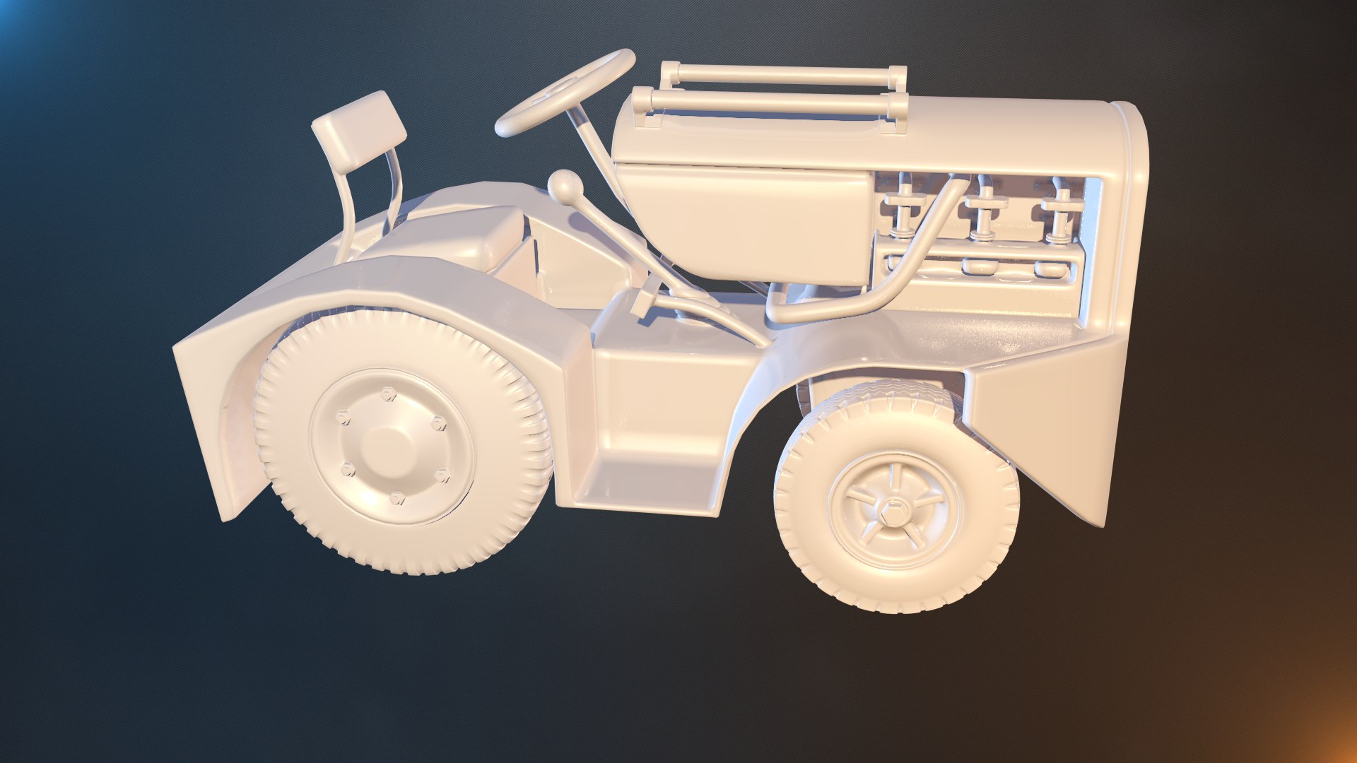 Auto Tug Vehicle 3D - TurboSquid 1810515